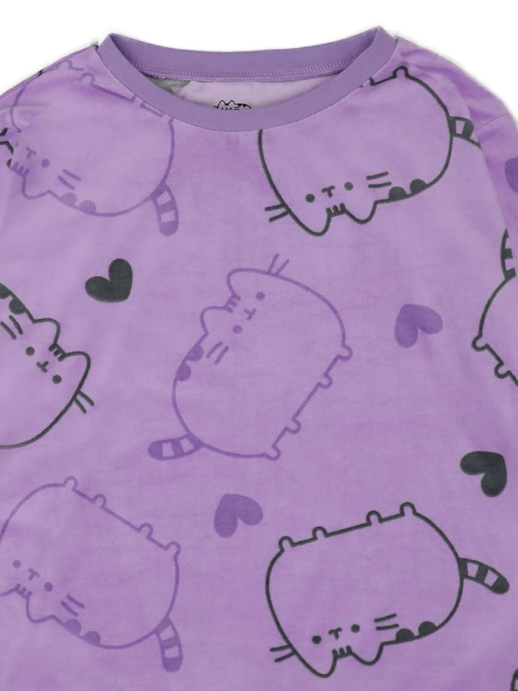 Buy Vanilla Underground Purple Pusheen Fleece Pyjamas from the Next UK ...