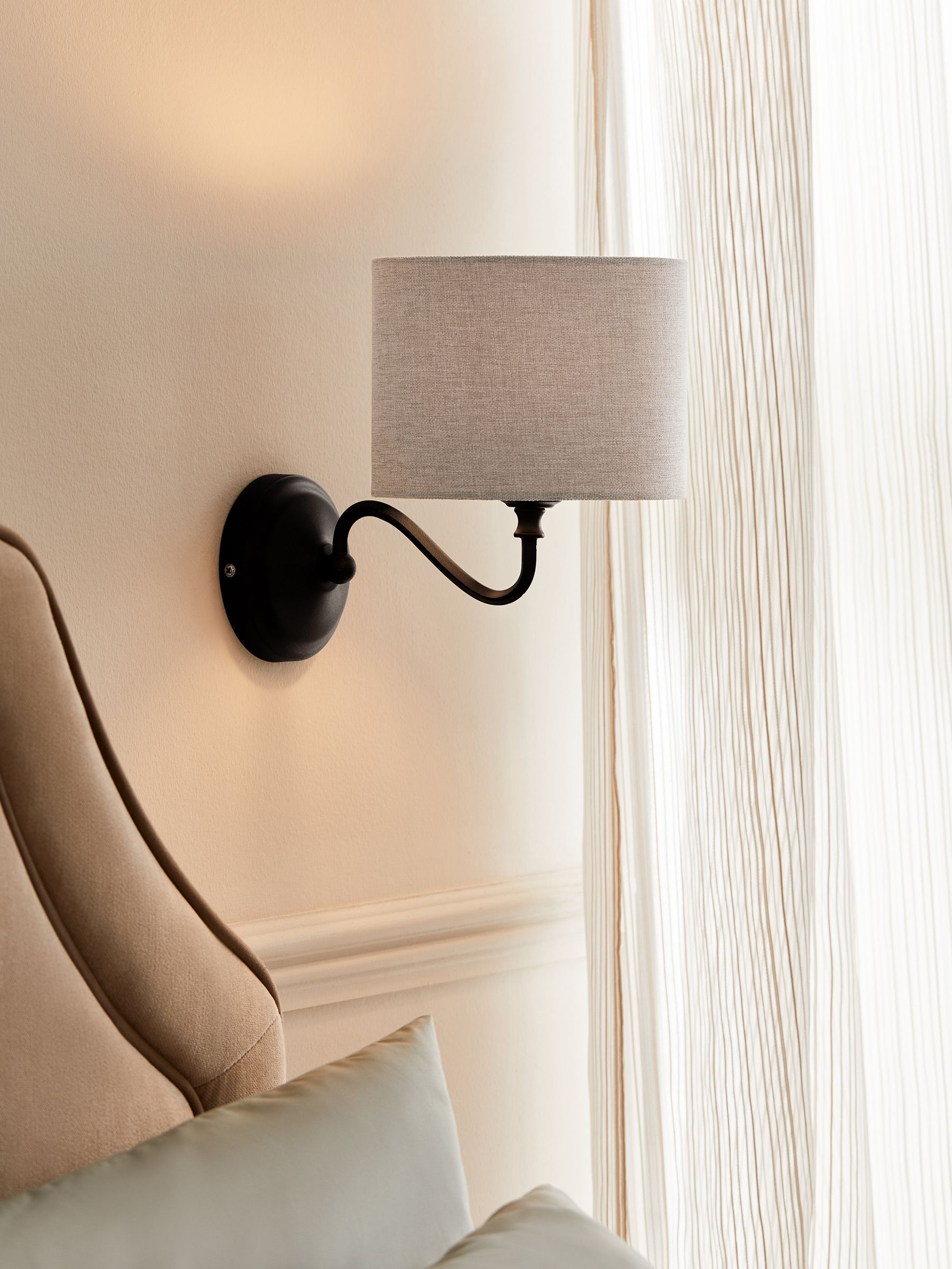 Buy Black Burford Wall Light from the Next UK online shop