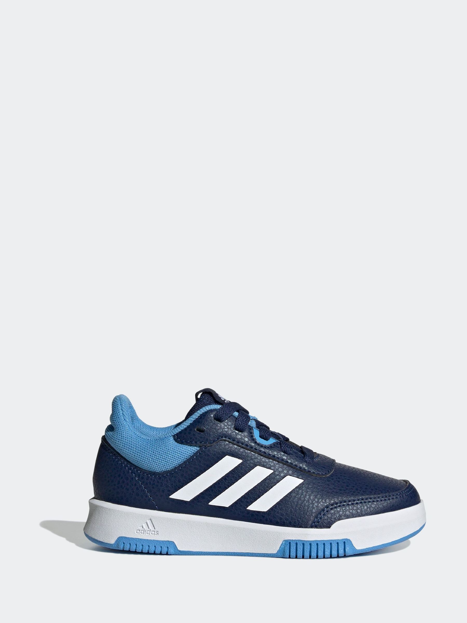 Buy adidas Navy/Blue/White Lace Up Tensaur Kids Trainers from the Next ...