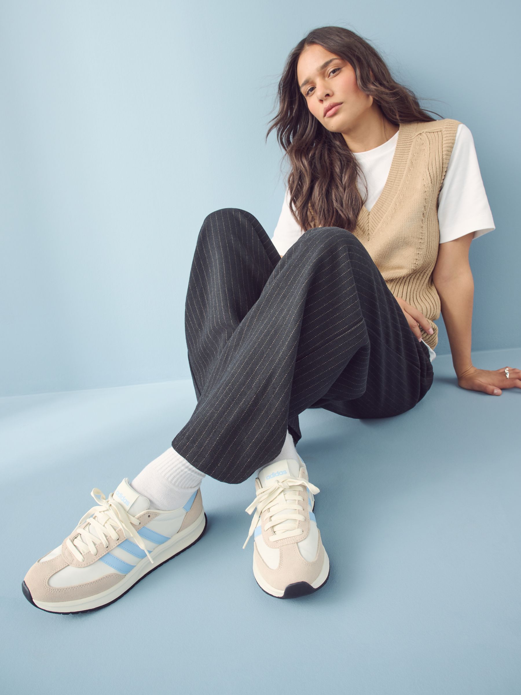 Buy adidas Brown/Blue Run 70s 2.0 Shoes from the Next UK online shop