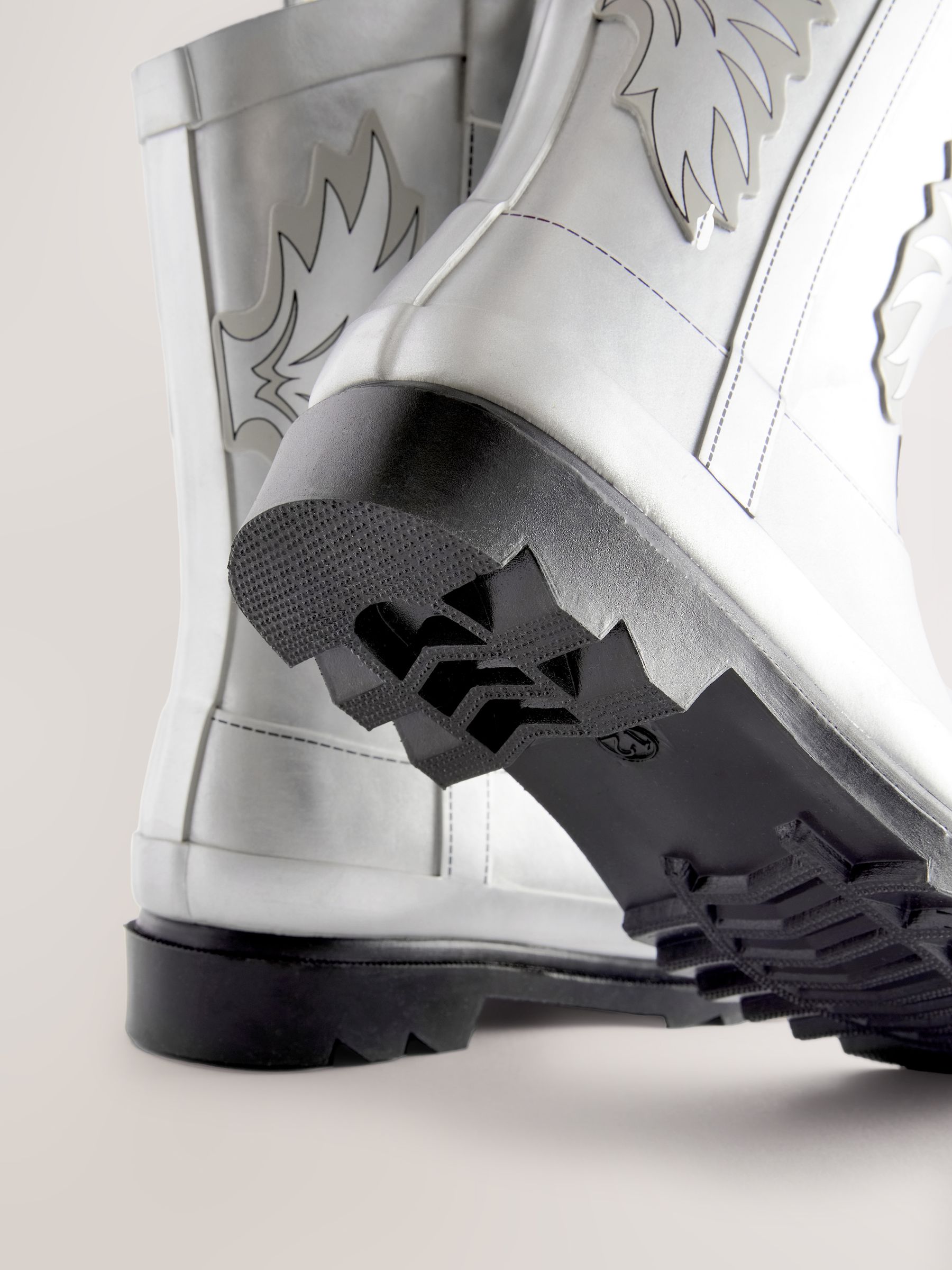 Buy Silver Metallic Western Wellies from Next Australia