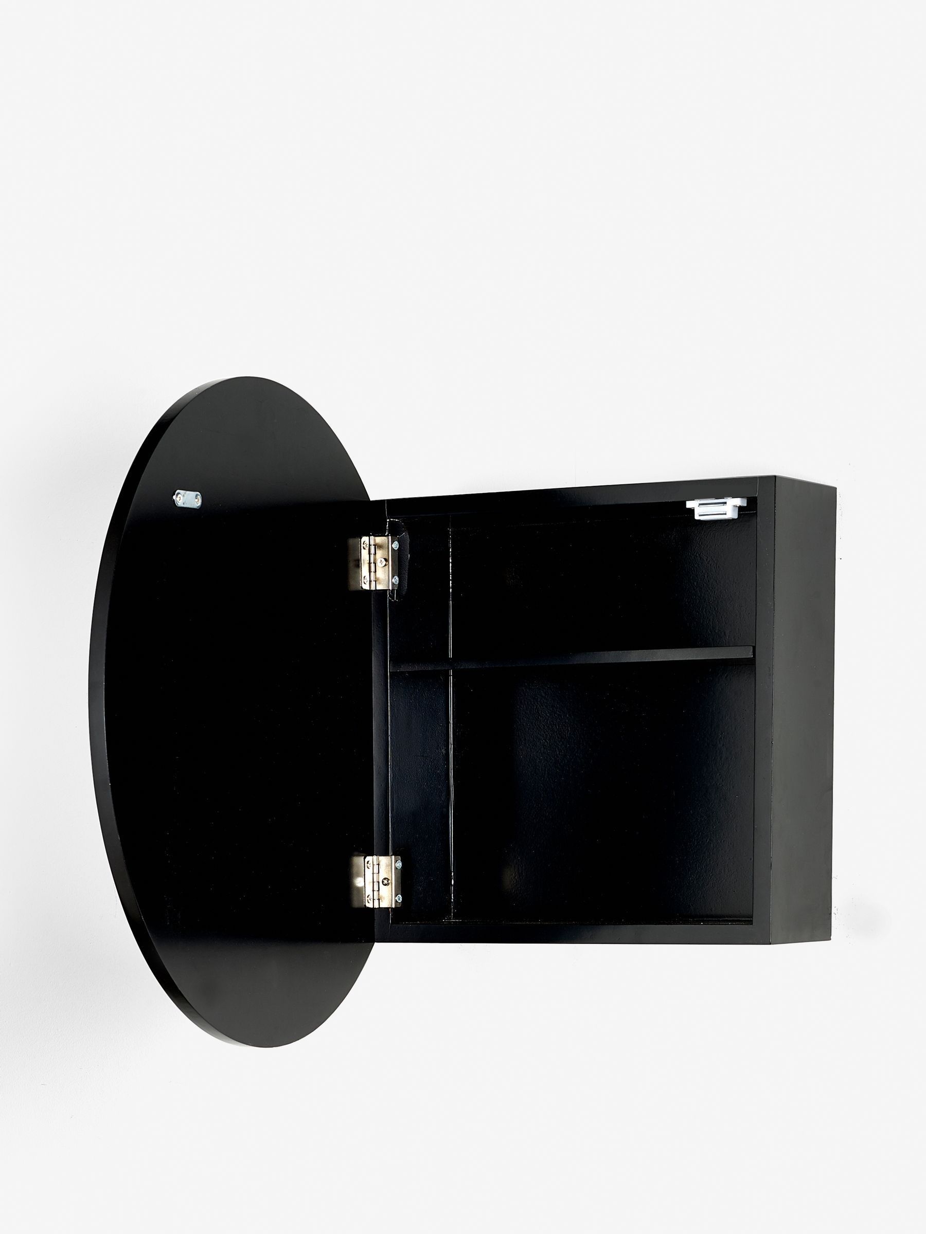 Buy Black Round Mirrored Wall Cabinet from the Next UK online shop
