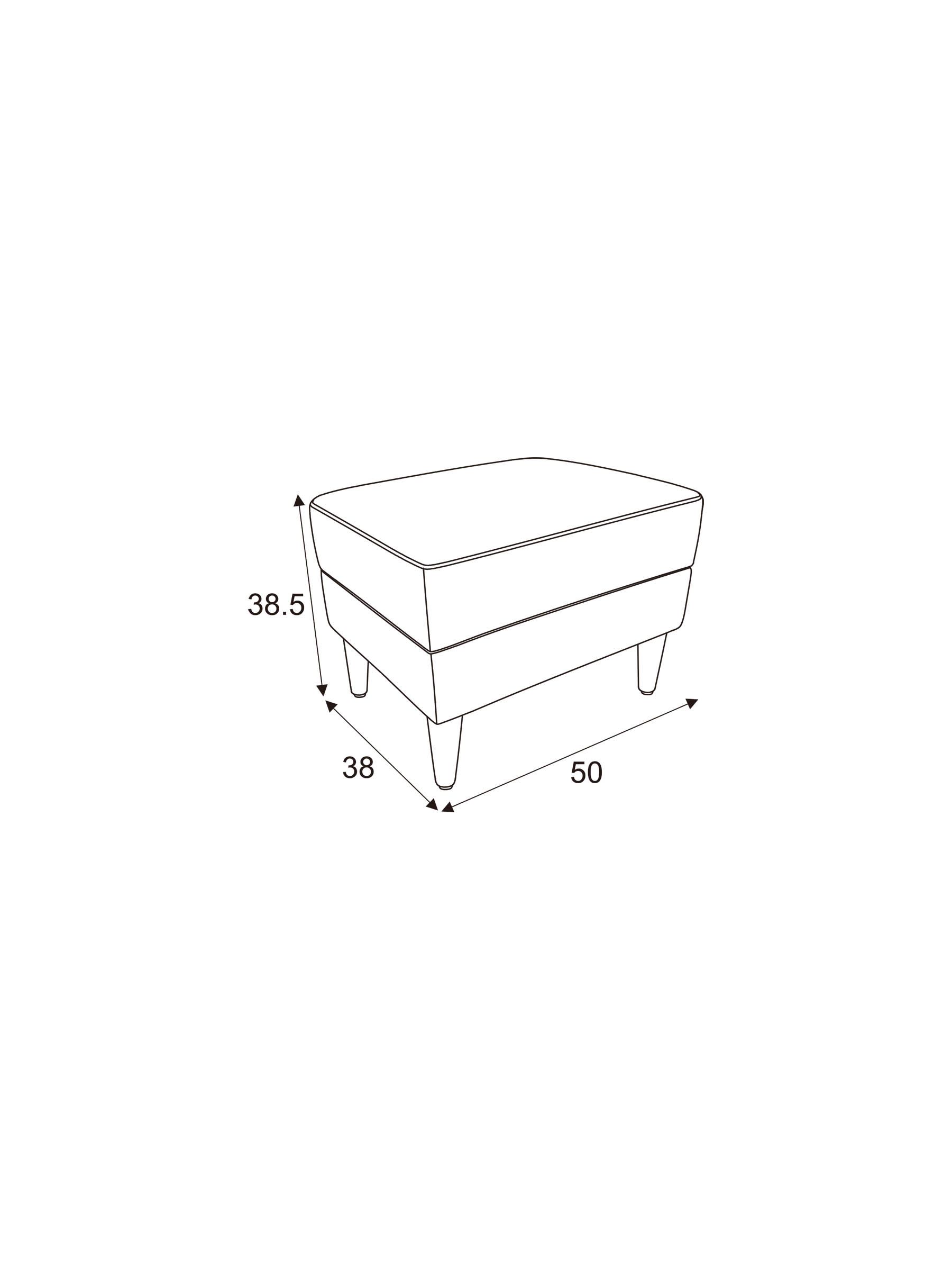 Buy Versatile Check Nevis Grey Sherlock Storage Footstool from the Next ...