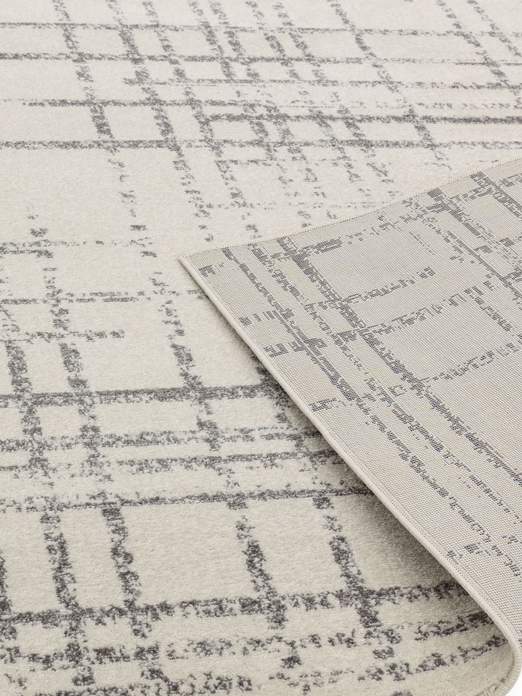 Buy Asiatic Rugs Grey Nova Grid Rug from the Next UK online shop