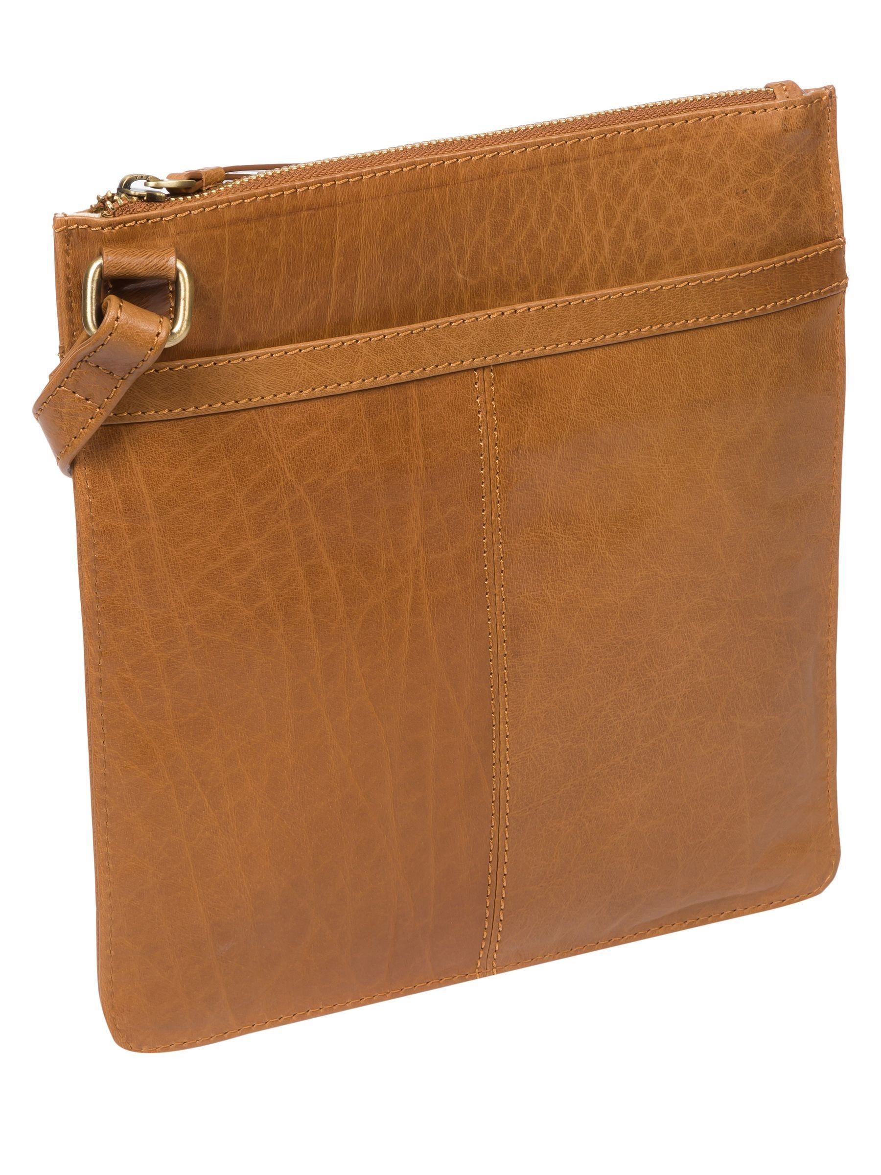 Buy Dark Tan Lauryn Leather Cross-Body Bag from the Next UK online shop