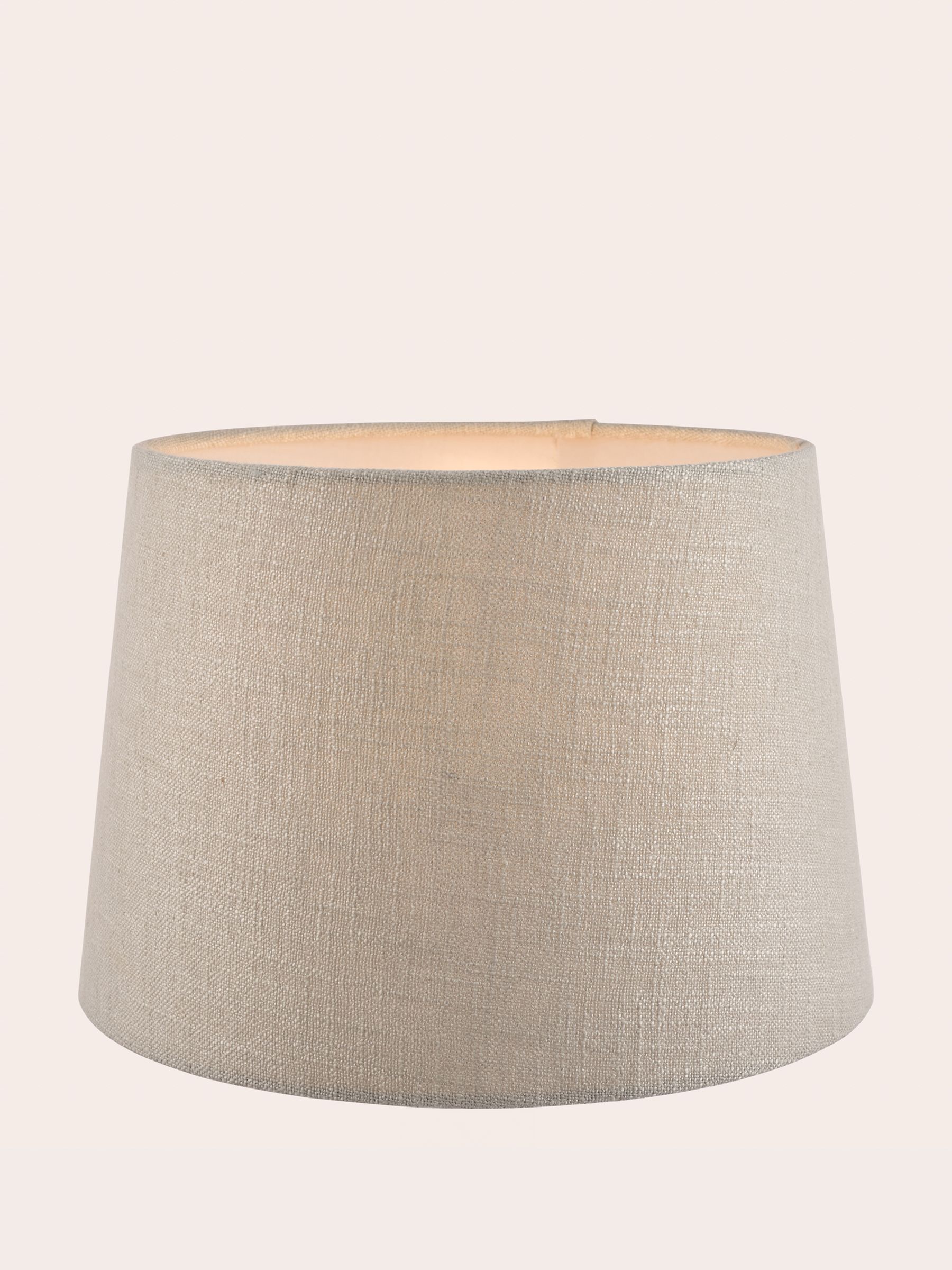Buy Laura Ashley Silver Bacall Linen Empire Easyfit Lamp Shade from the ...