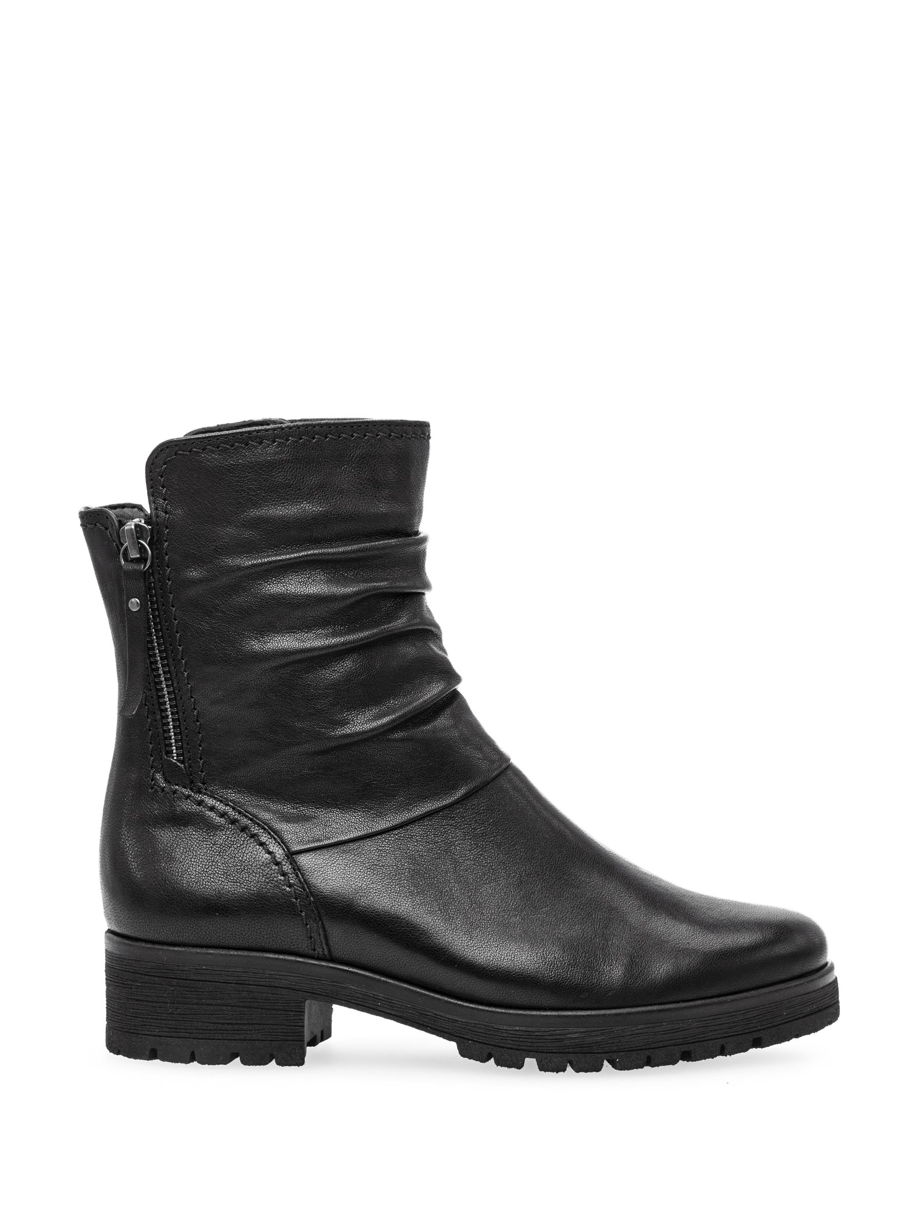 Buy Gabor Black Zola Leather Ankle Boots from the Next UK online shop