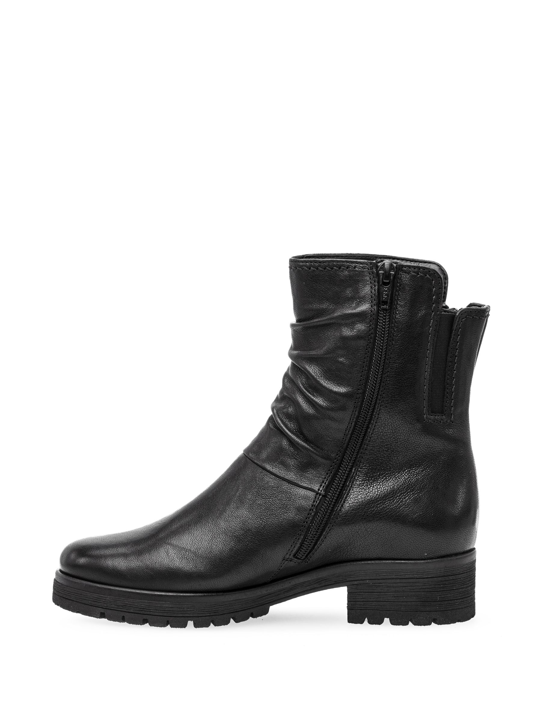 Buy Gabor Black Zola Leather Ankle Boots from the Next UK online shop