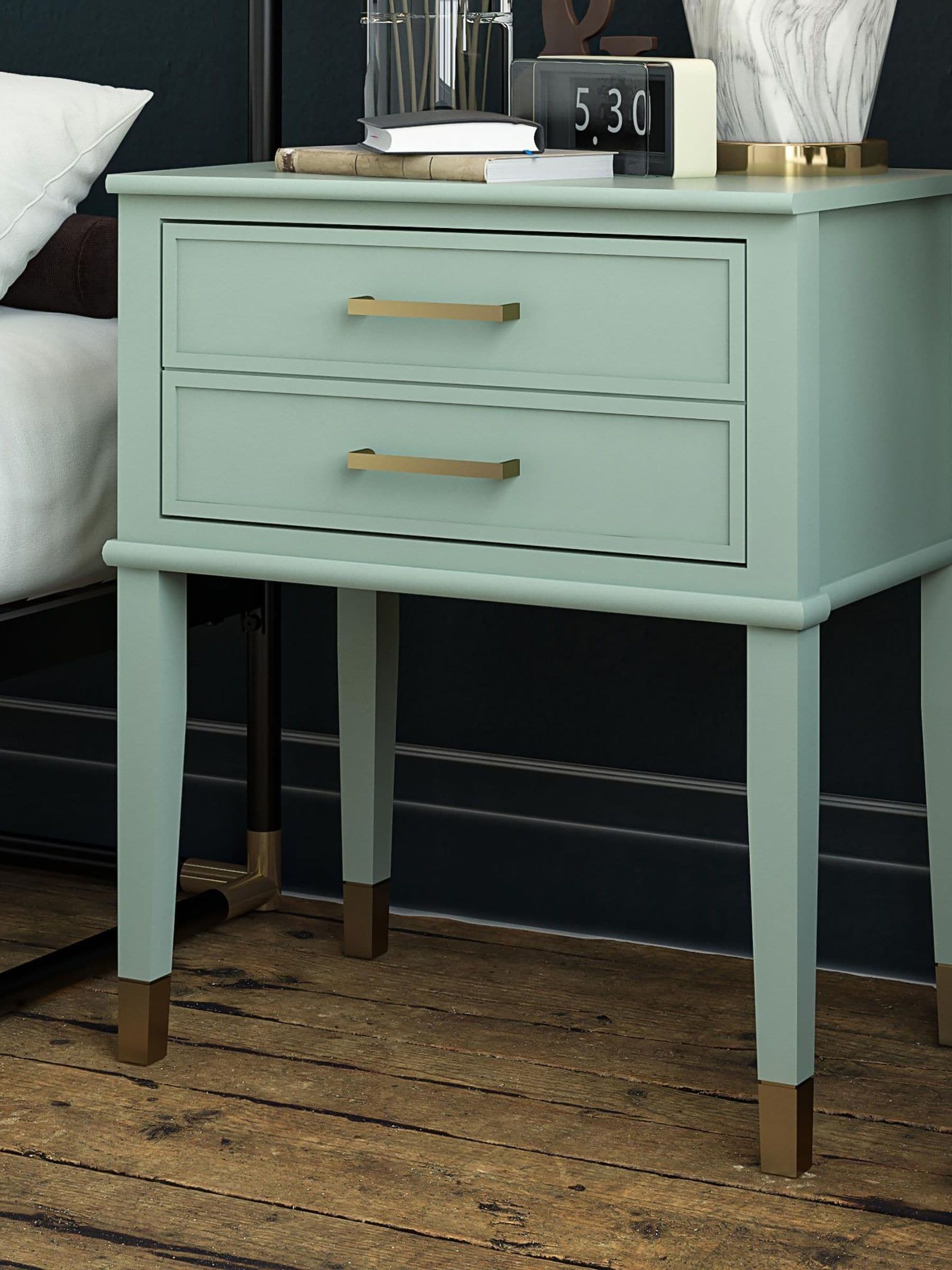 Buy CosmoLiving Green Westerleigh 1 Draw Side Table from the Next UK ...