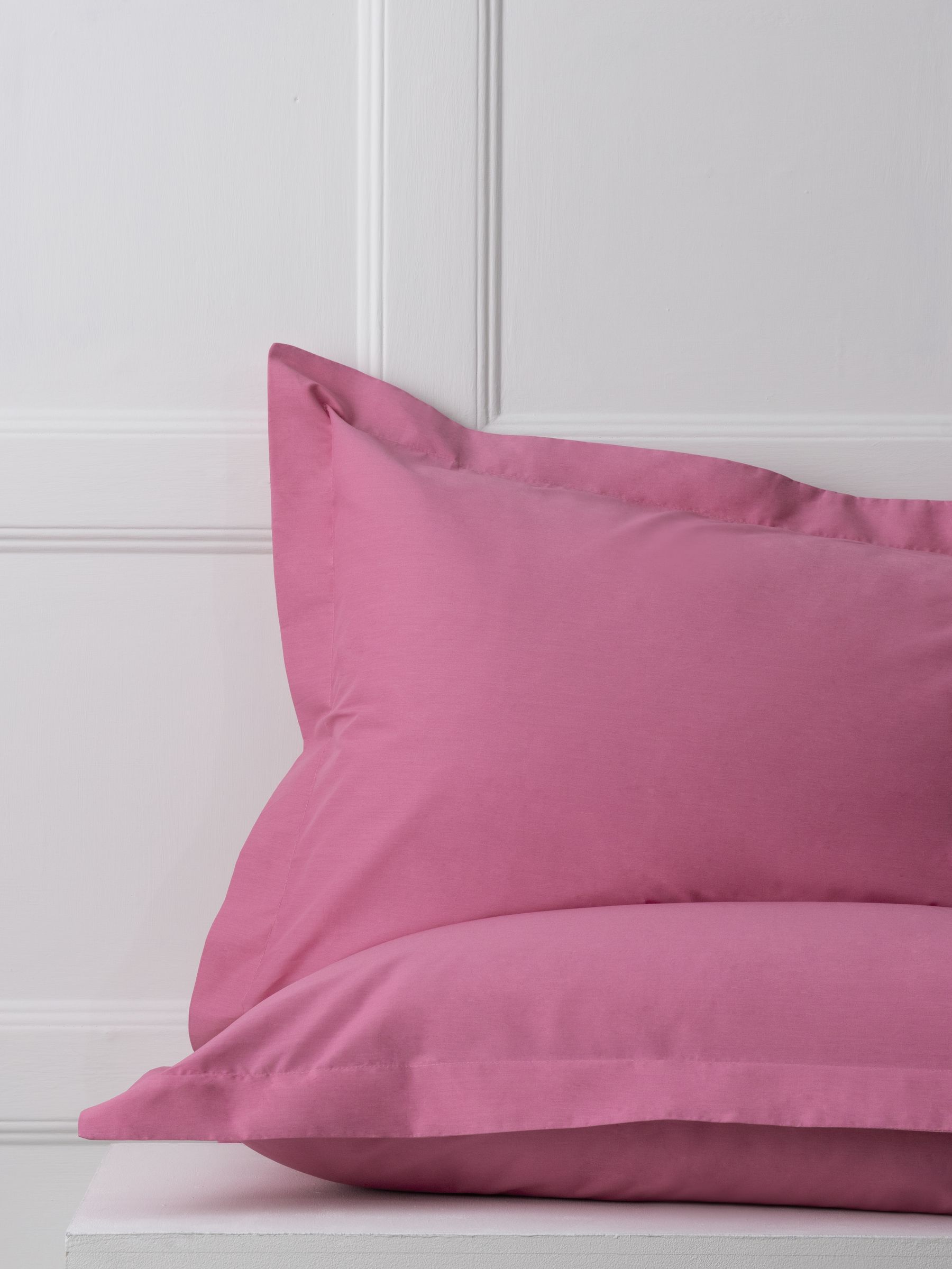 Buy Set of 2 Pink Bright Cotton Rich Pillowcases from the Next UK ...