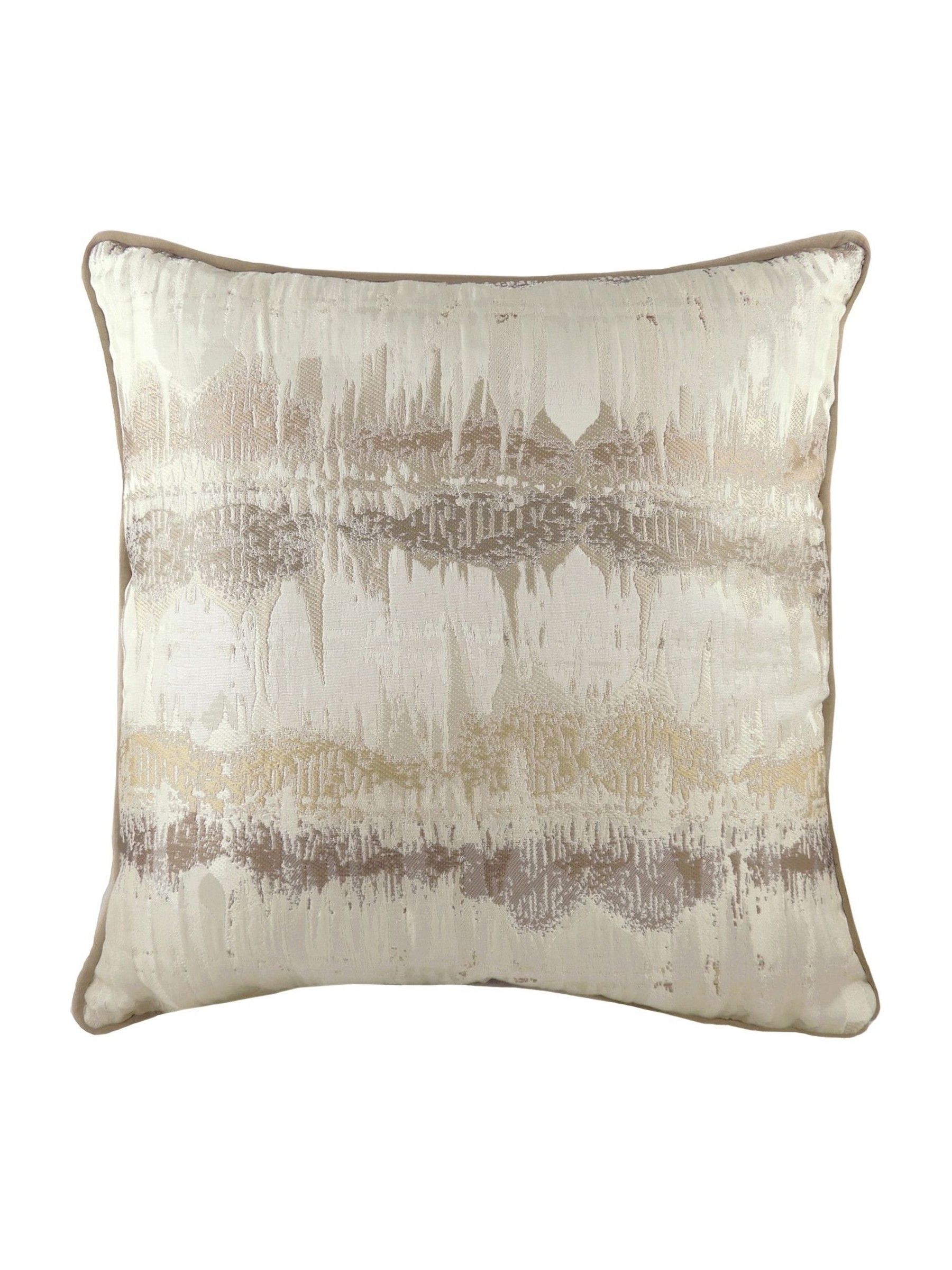 Buy Evans Lichfield Mocha Brown 43 x 43cm Inca Jacquard Cushion from ...