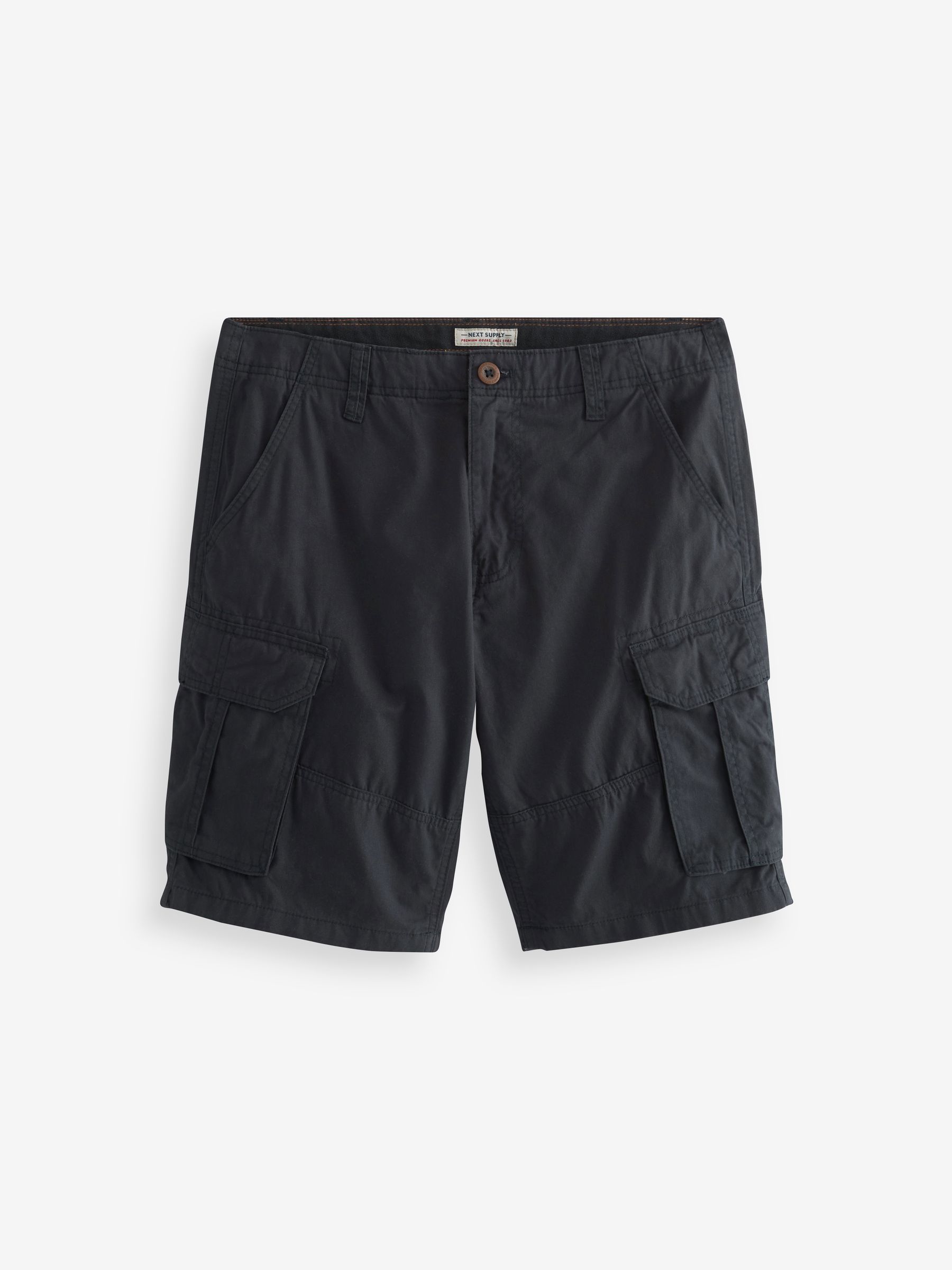 Buy Navy Blue 100% Cotton Cargo Shorts from the Next UK online shop