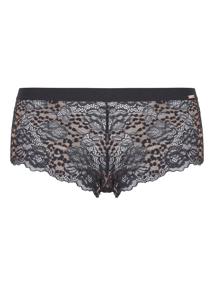 Buy Figleaves Curve Animal Leopard Lace Shorts from the Next UK online shop