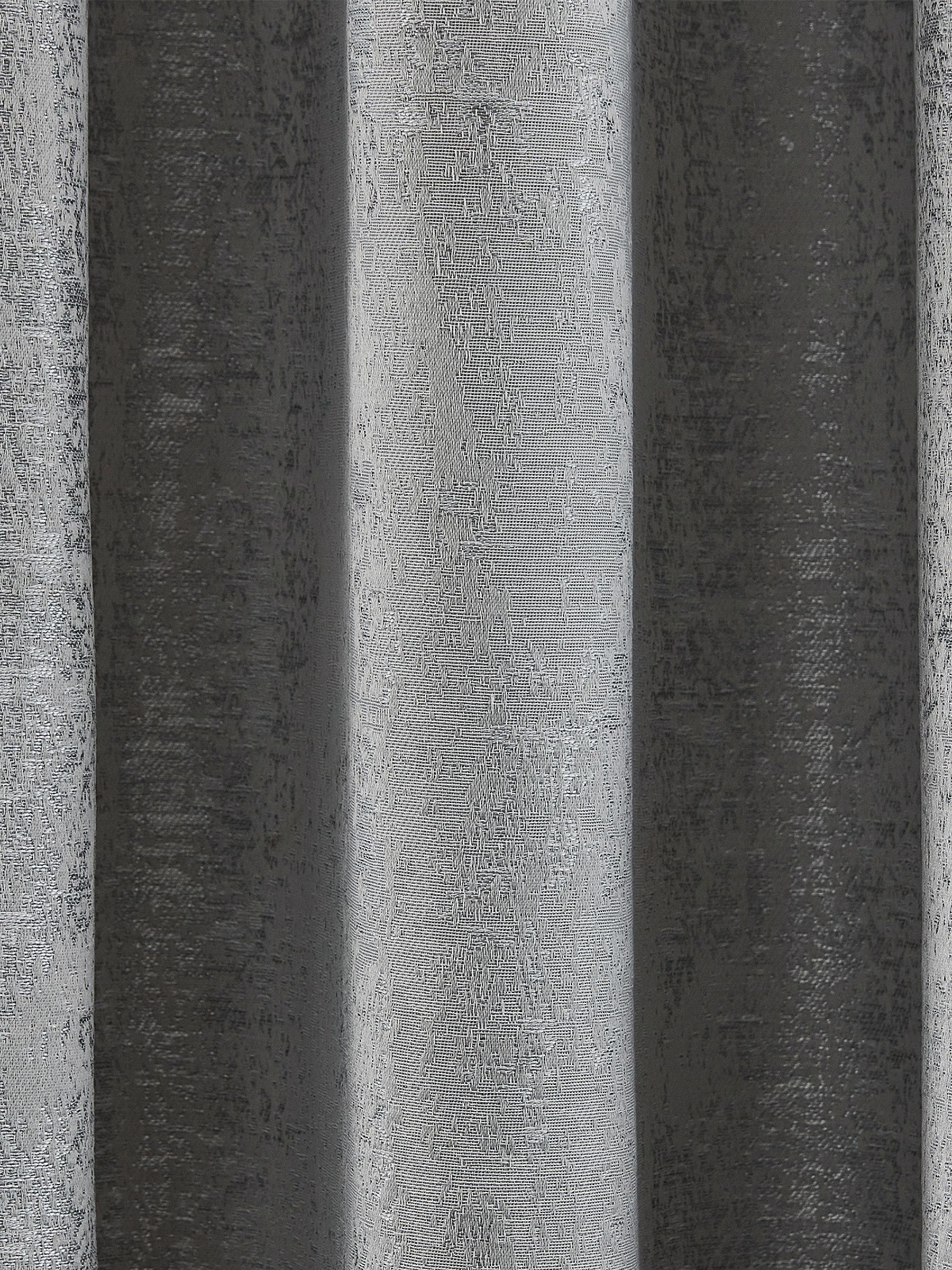 Buy Helena Springfield Silver Roma Lined Eyelet Curtains from Next Ireland