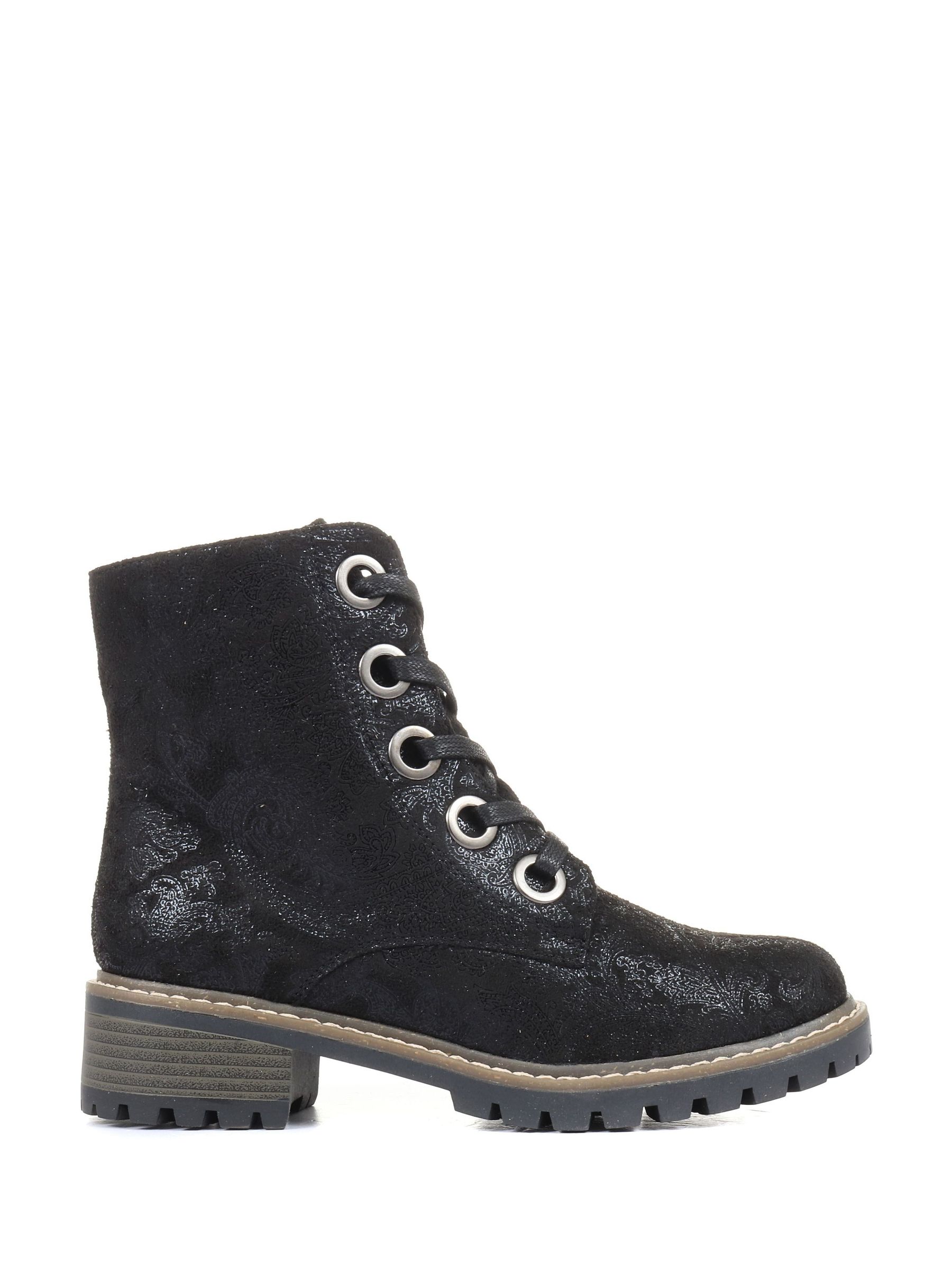 Buy Pavers Black Pavers Ladies Lace Up Ankle Boots from the Next UK ...