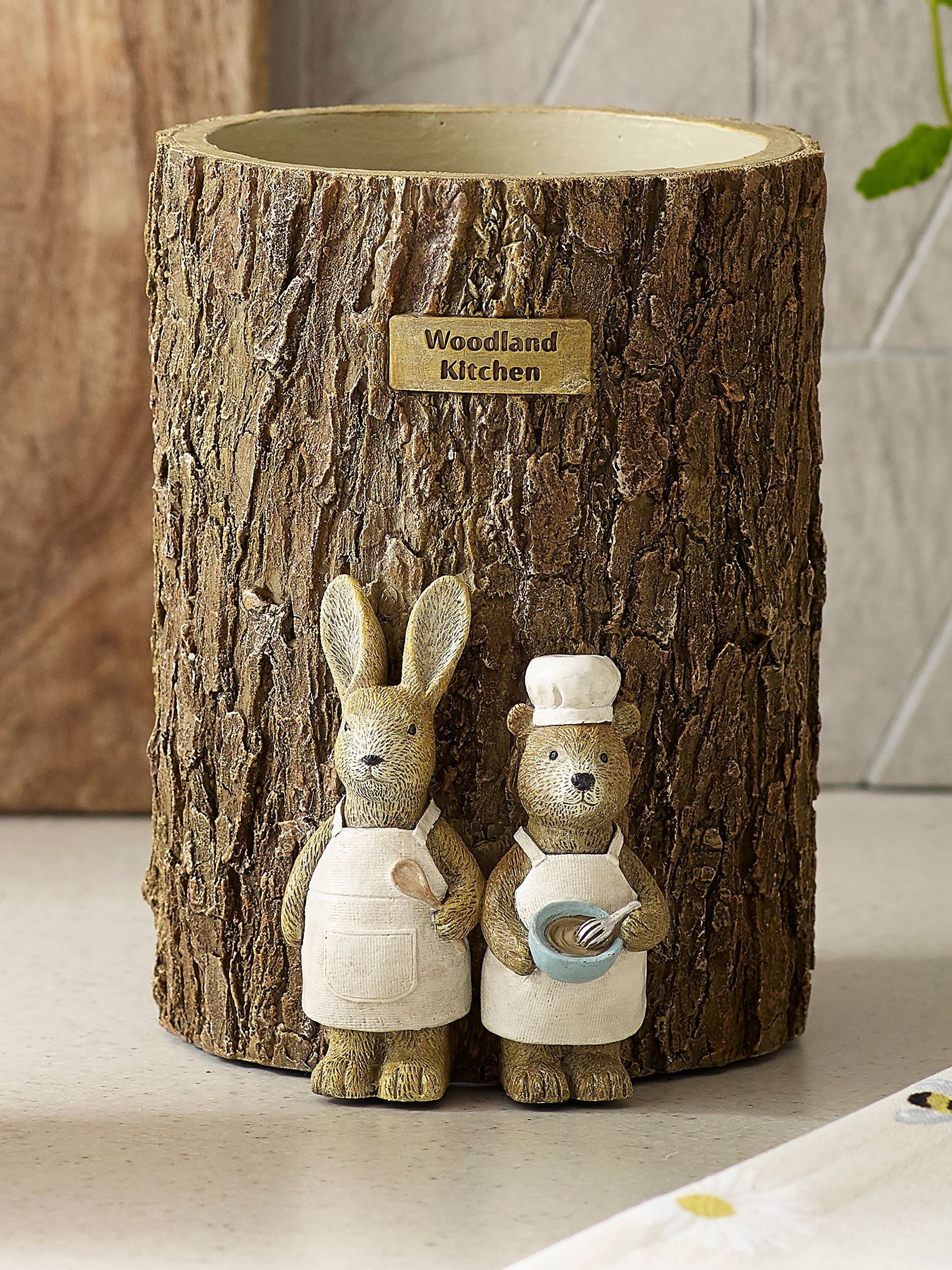 Buy Natural Bertie Bear and Rosie Rabbit Utensil Pot from the Next UK ...