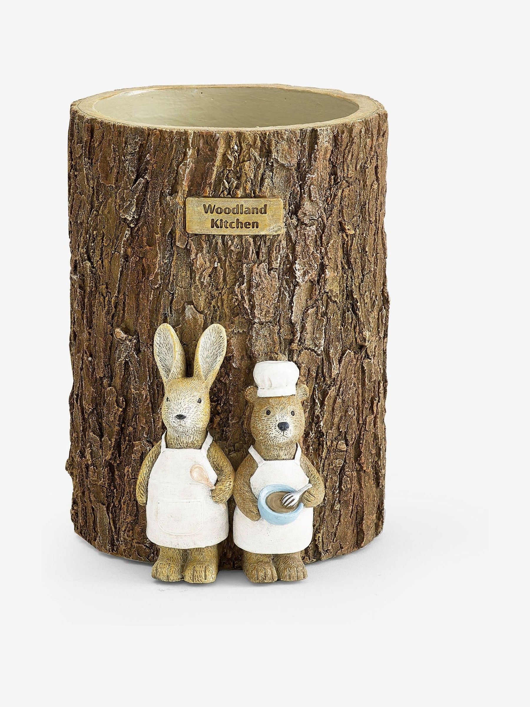 Buy Natural Bertie Bear and Rosie Rabbit Utensil Pot from the Next UK ...