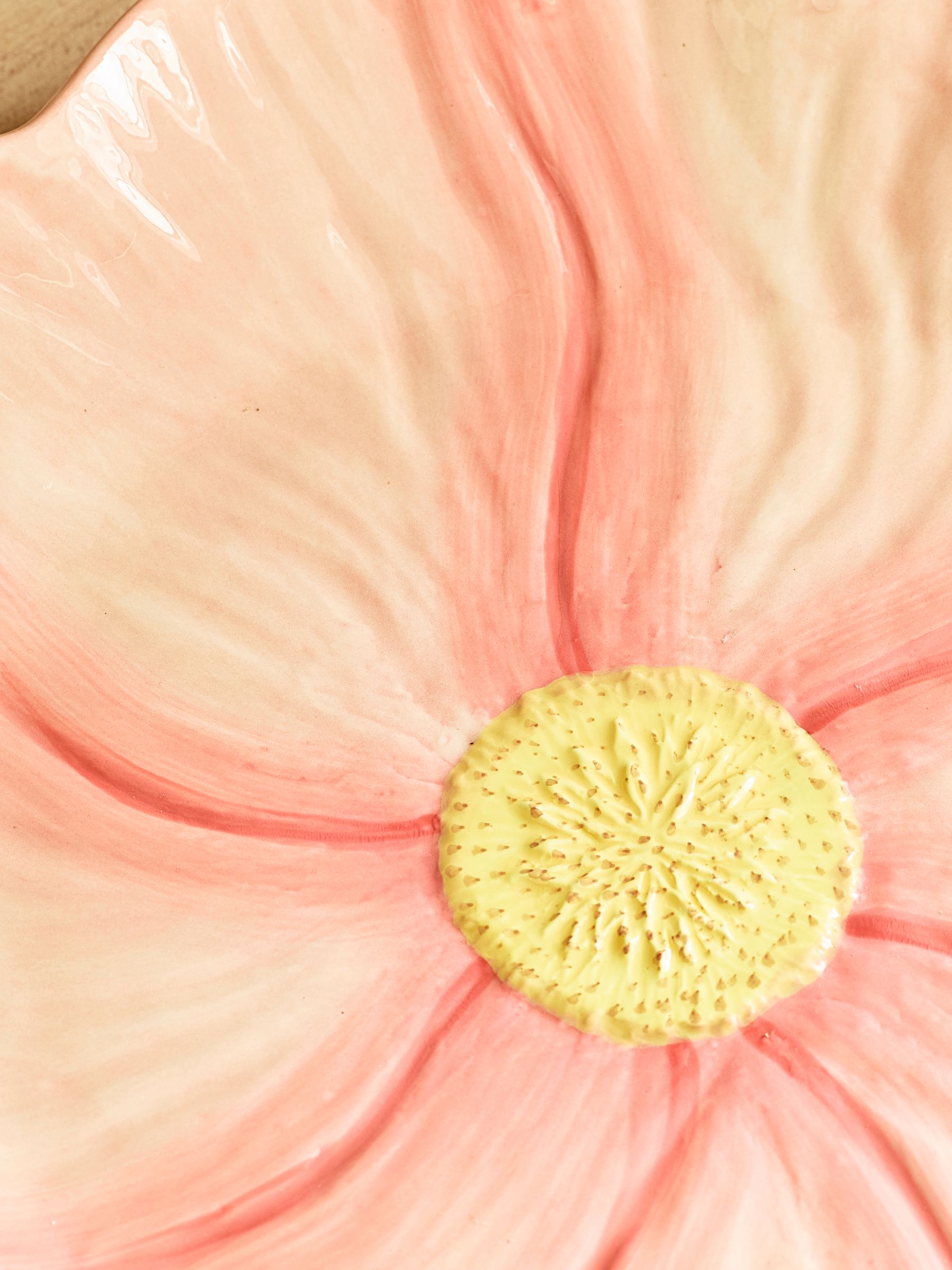 Buy Pink Flower Serve Platter from Next Saudi Arabia