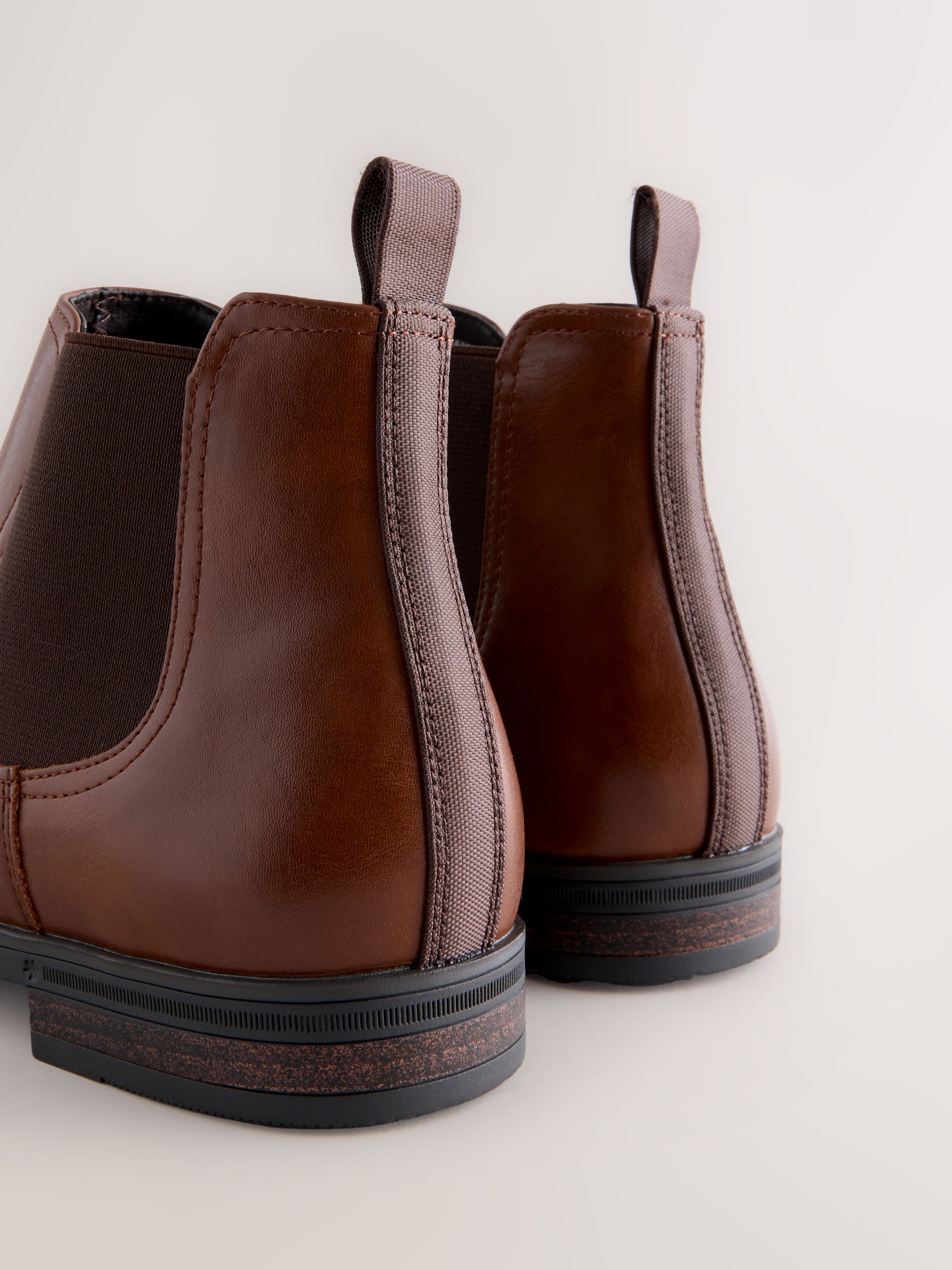 Buy Dark Tan Chelsea Boots from the Next UK online shop