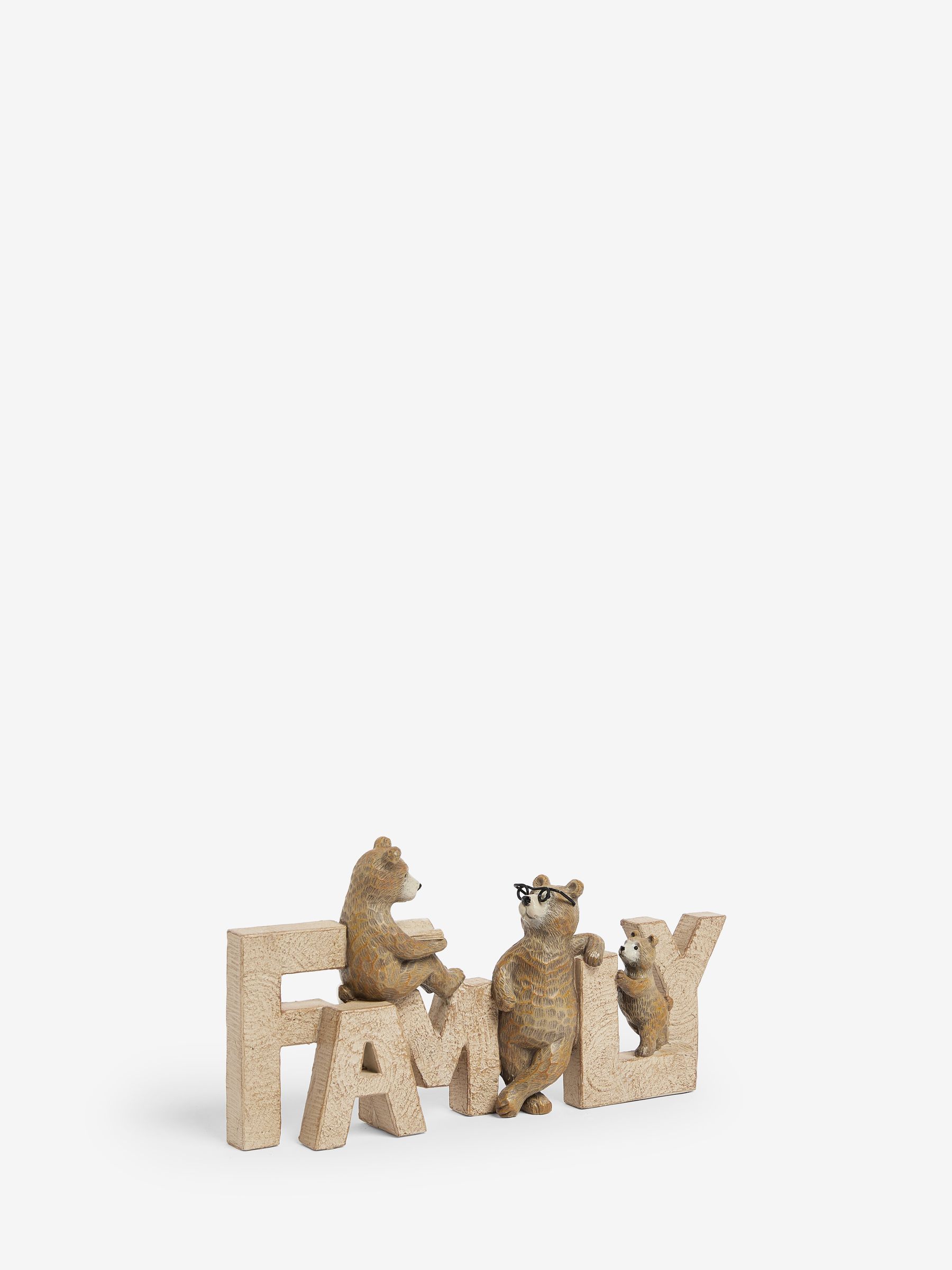Buy Brown Bertie Family Word Block from the Next UK online shop