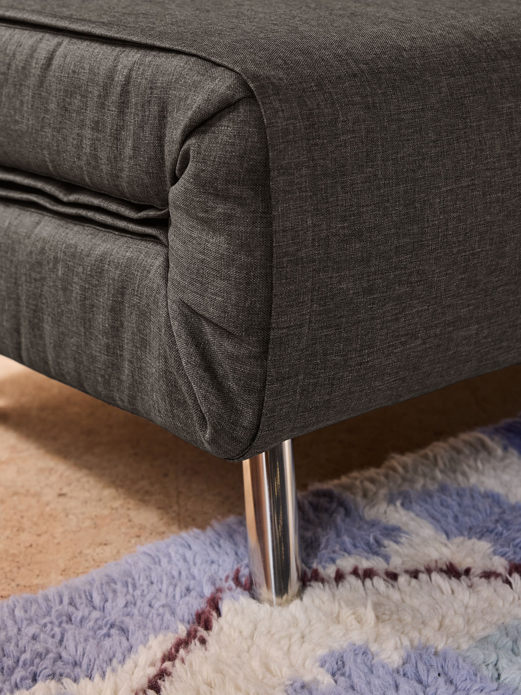 Buy MADE.COM Marshmallow Grey Haru 2 Seater Sofa Bed from the Next UK ...