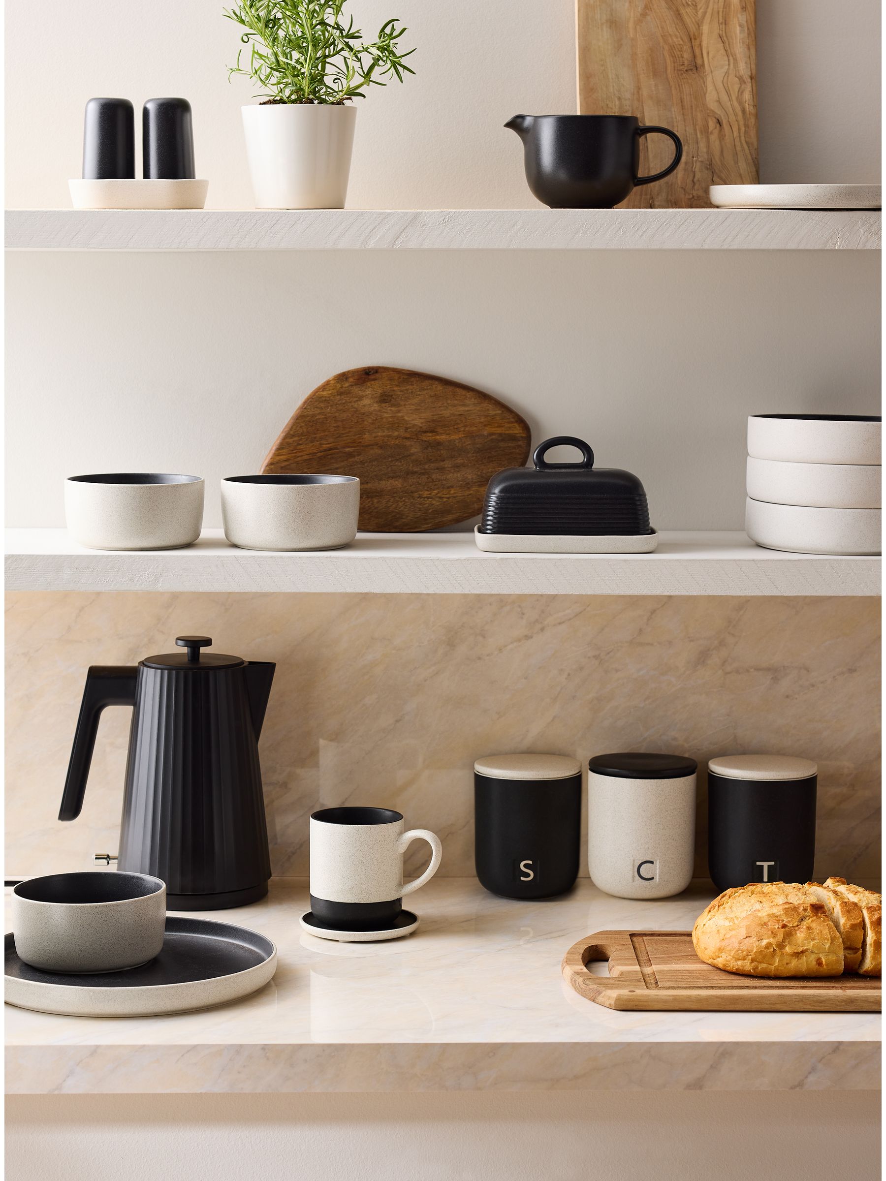 Buy 12 Piece Black Otis Dinner Set from the Next UK online shop