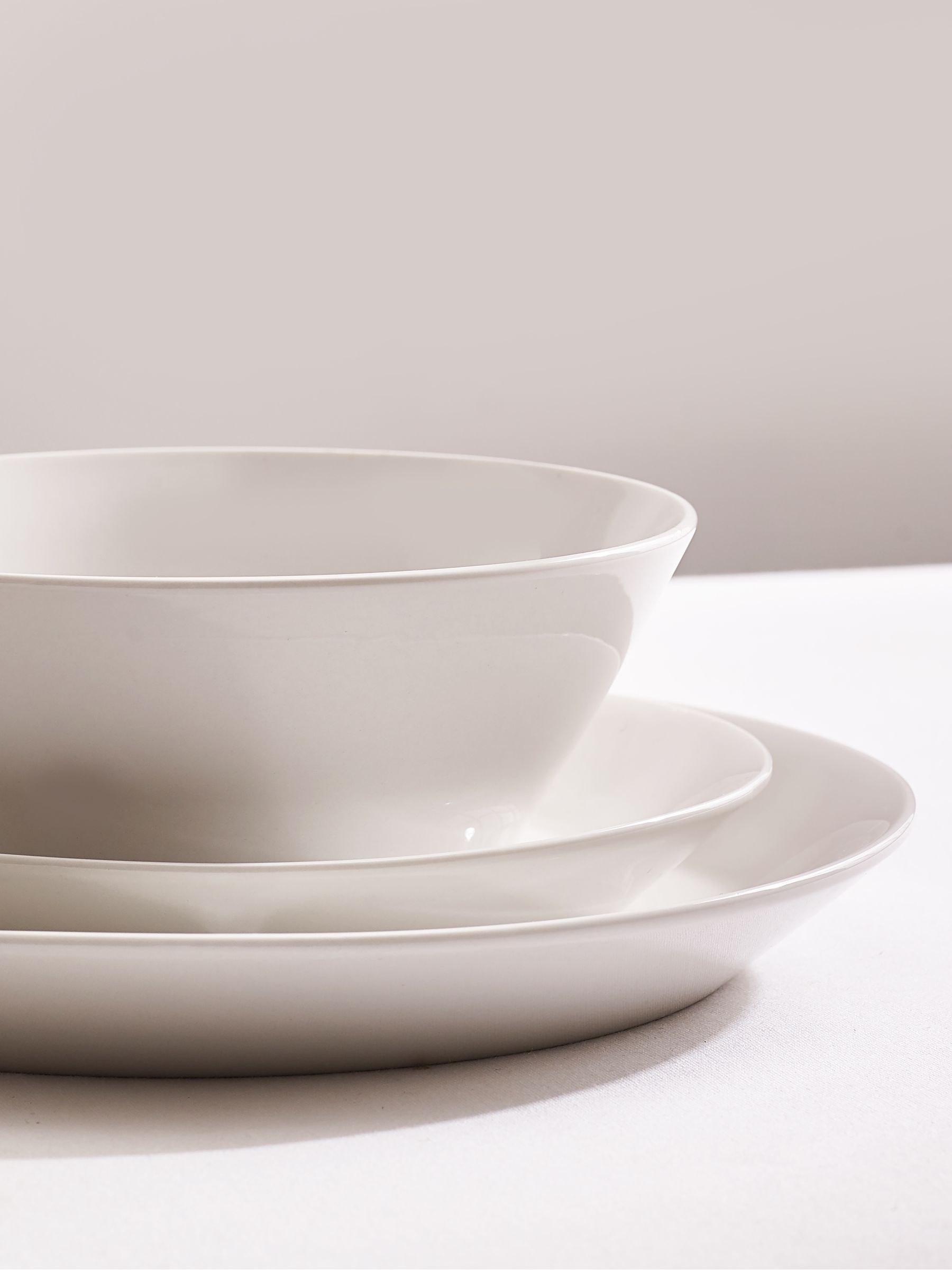 Buy 12 Piece White Garda Tapered Dinner Set from the Next UK online shop