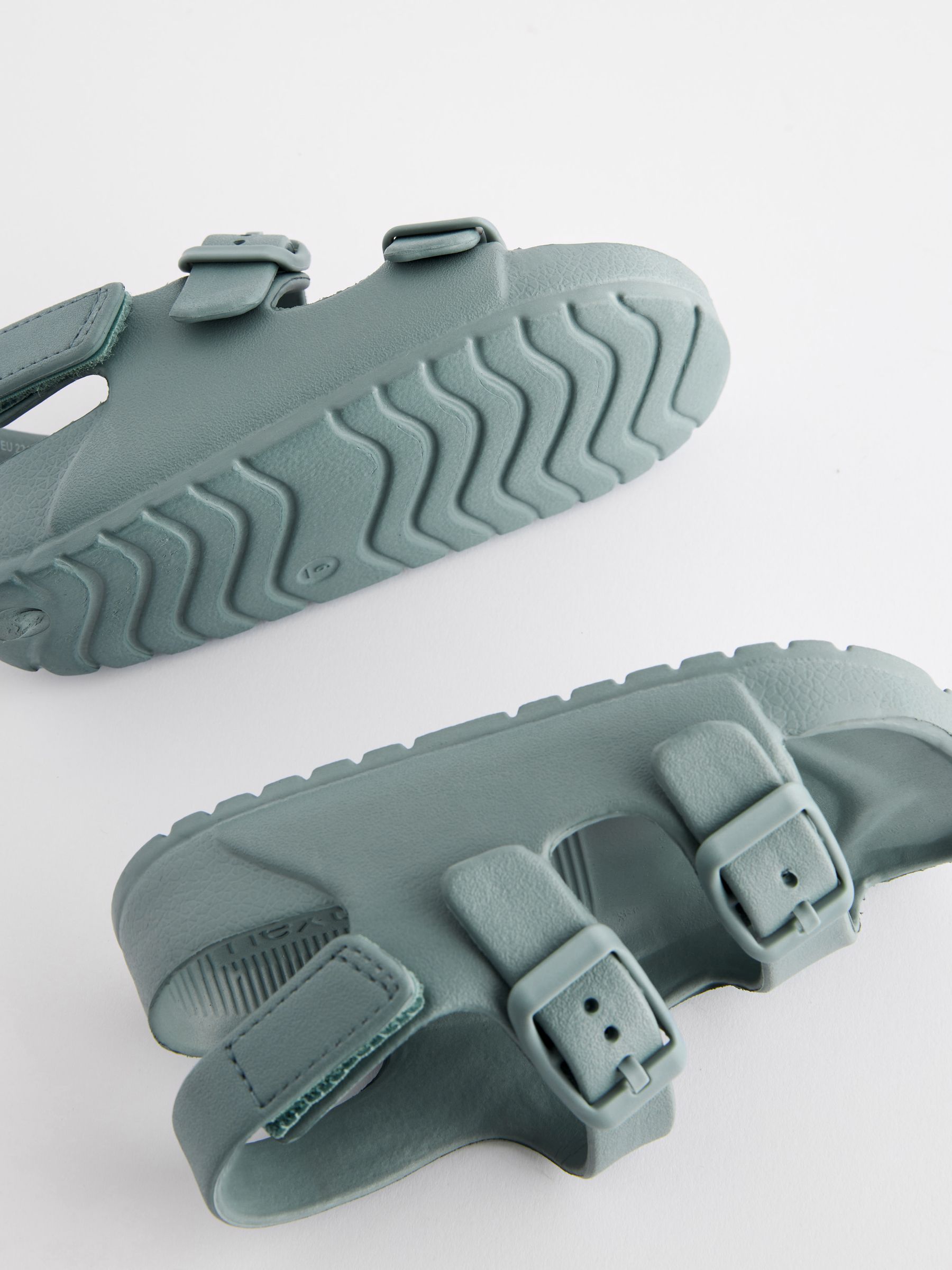 Buy Mint Green - Double Buckle Ankle Strap EVA Sandals from Next Germany