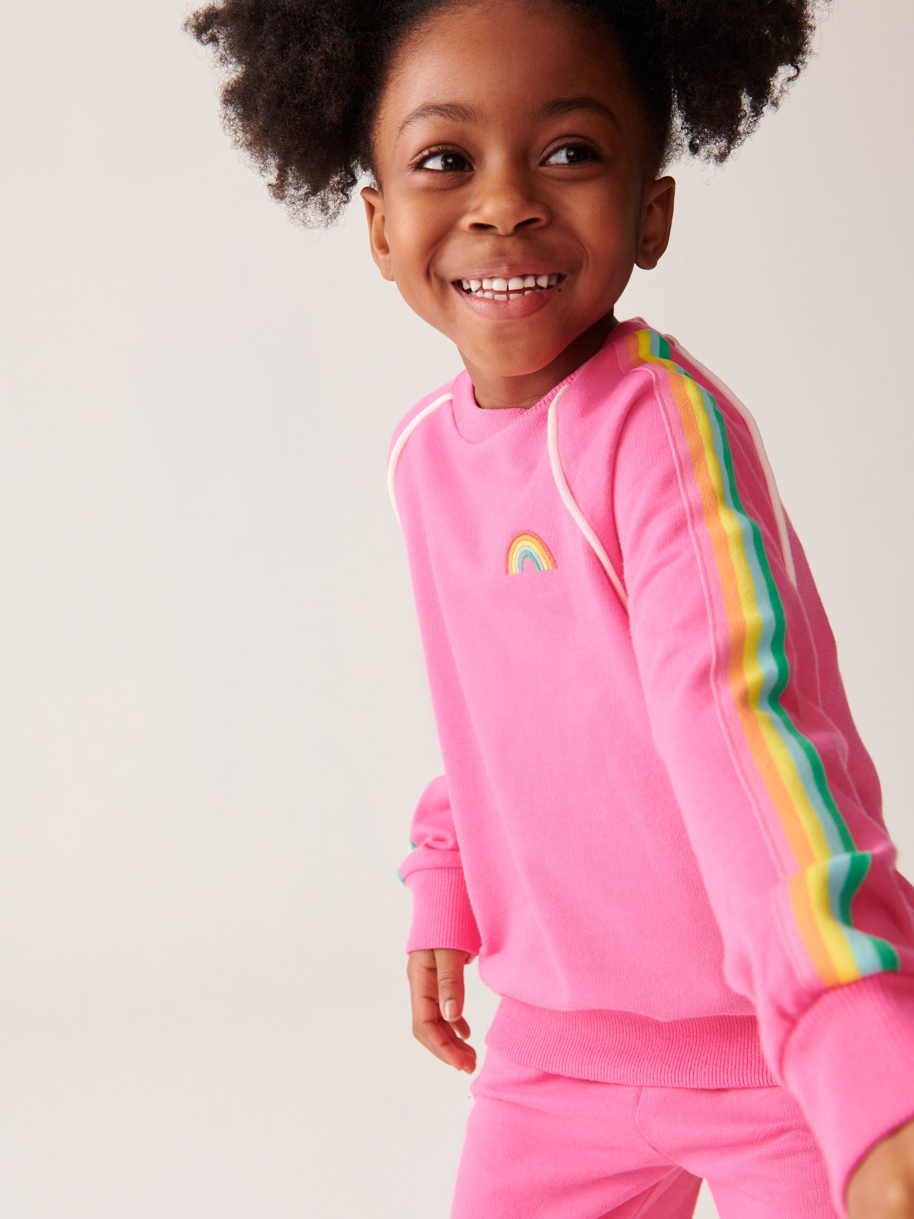 Buy Little Bird by Jools Oliver Pink Sweatshirt and Joggers Set from ...