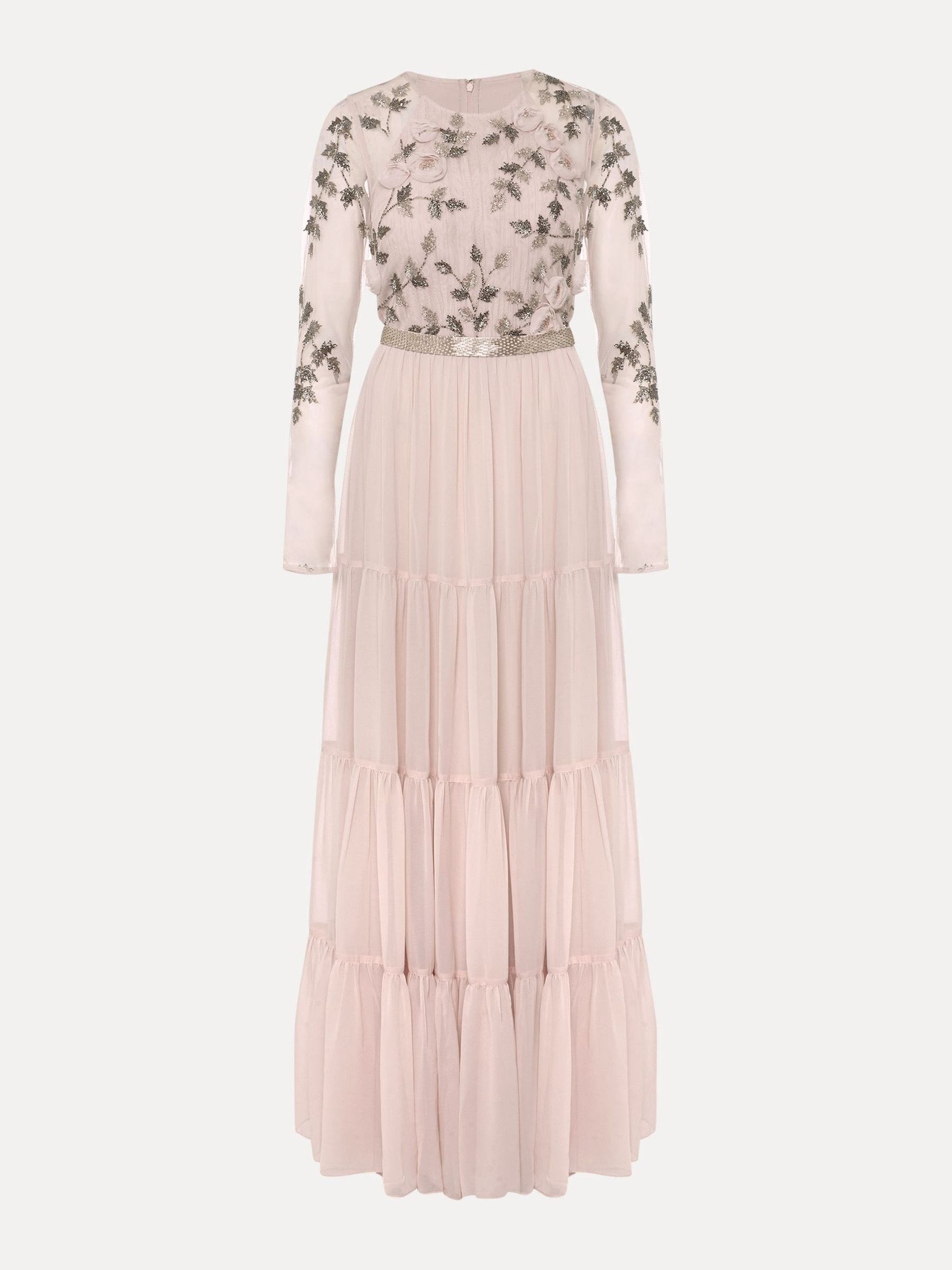 Buy Phase Eight Pink Florence Beaded Maxi Dress from the Next UK online ...