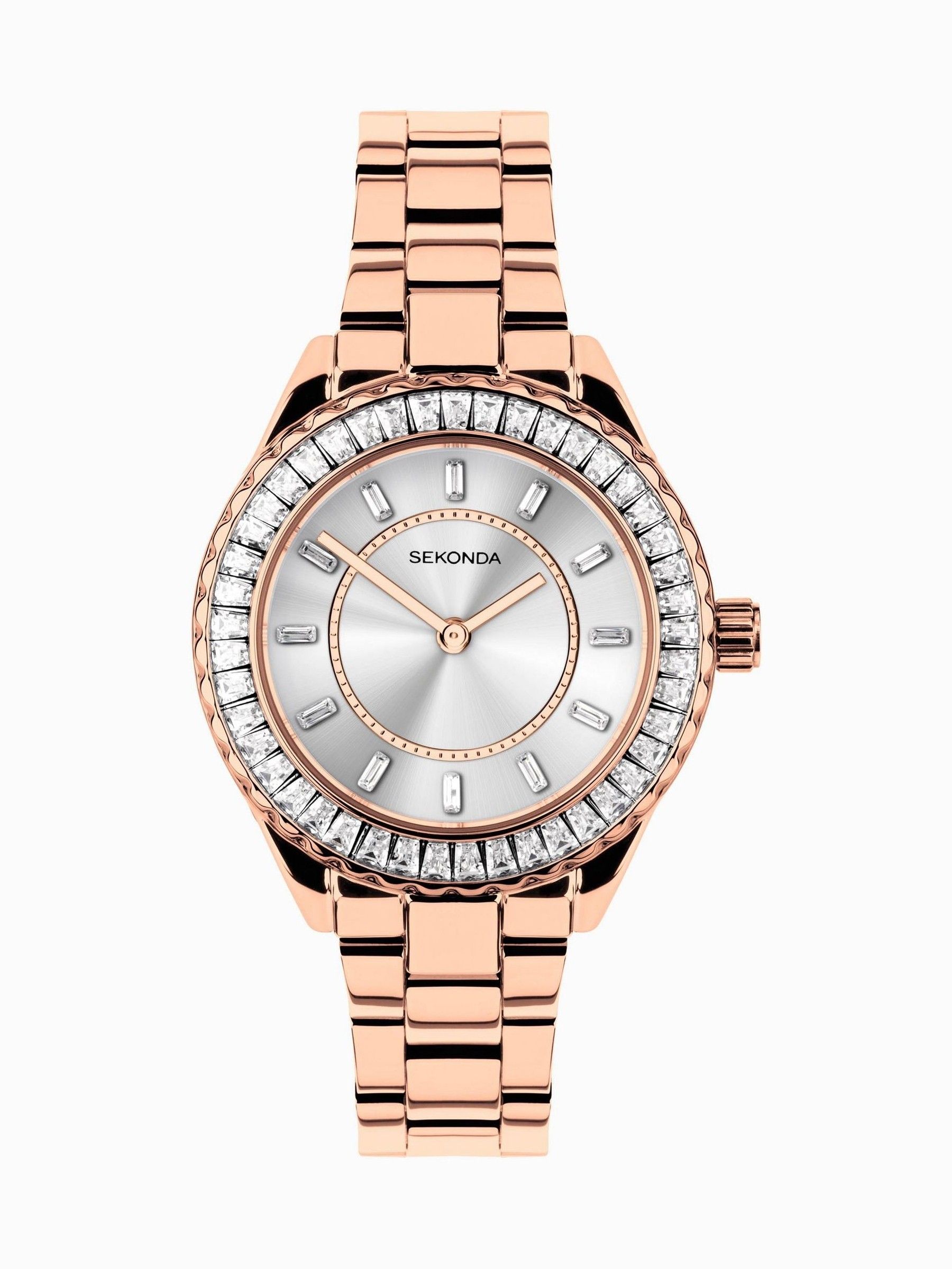 Buy Sekonda Gold Classic 34mm Margot Watch With Stainless Steel ...