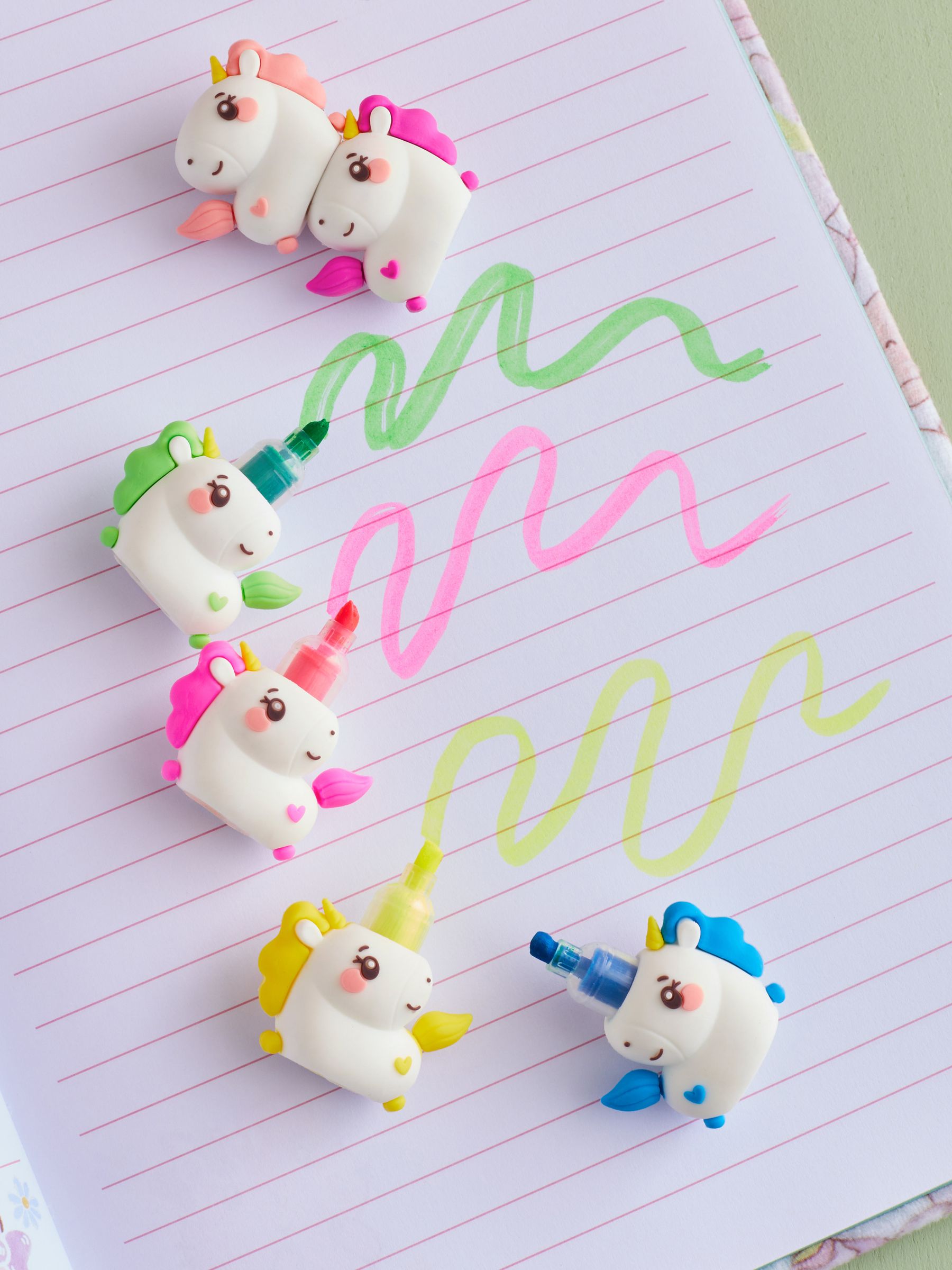 Buy Lilac Purple Kawaii Stacking Highlighter Pens from the Next UK ...