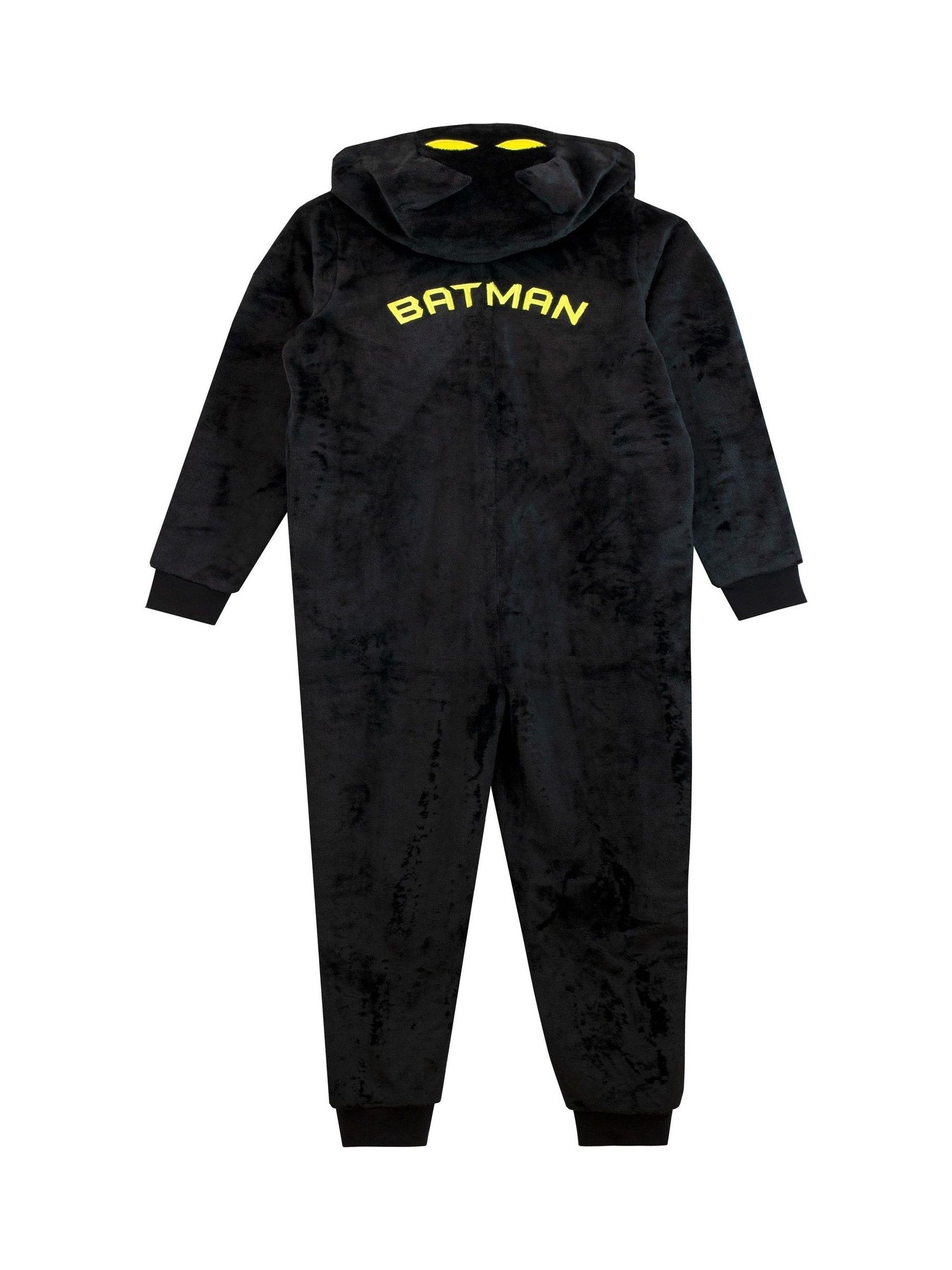 Buy Character Black Batman Batman Fleece All-in-One from the Next UK ...