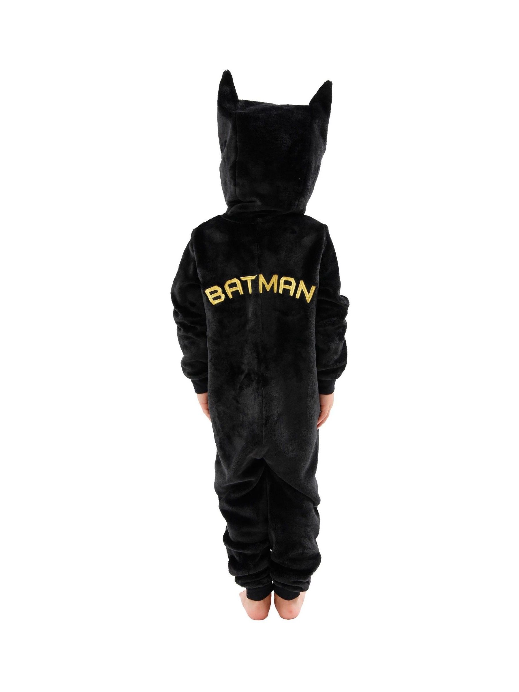 Buy Character Black Batman Batman Fleece All-in-One from the Next UK ...