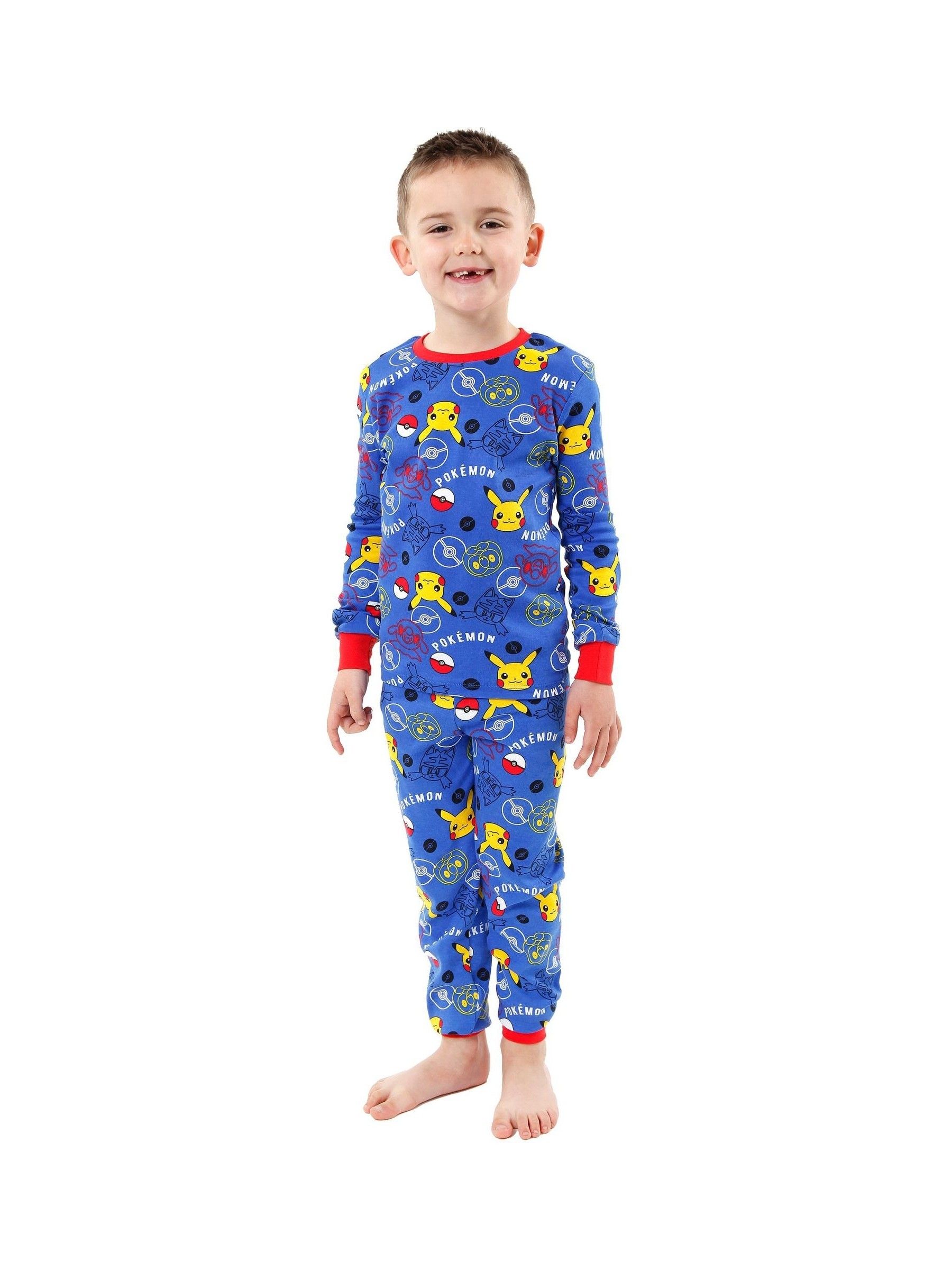 Buy Character Blue 100% Cotton Pokemon Pyjamas from the Next UK online shop