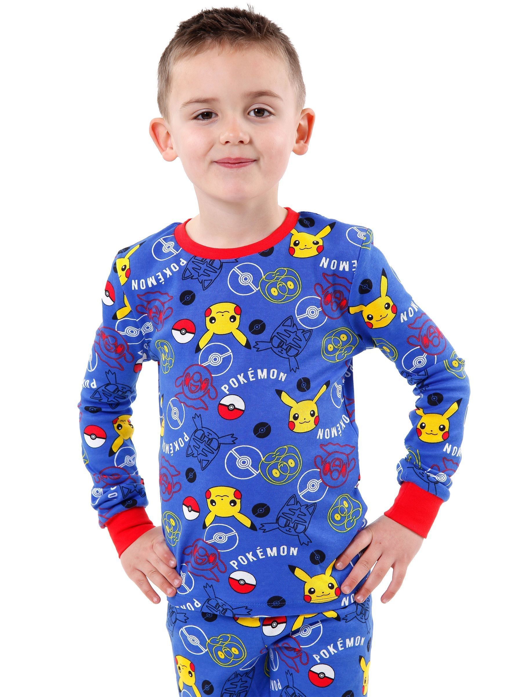 Buy Character Blue 100% Cotton Pokemon Pyjamas from the Next UK online shop