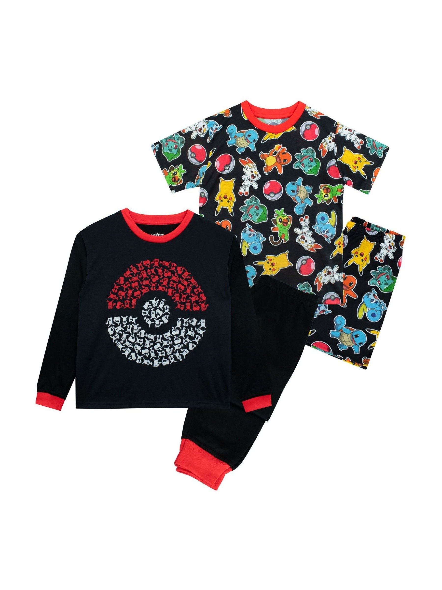 Buy Character Black Pokemon Pyjamas 2 Pack from the Next UK online shop