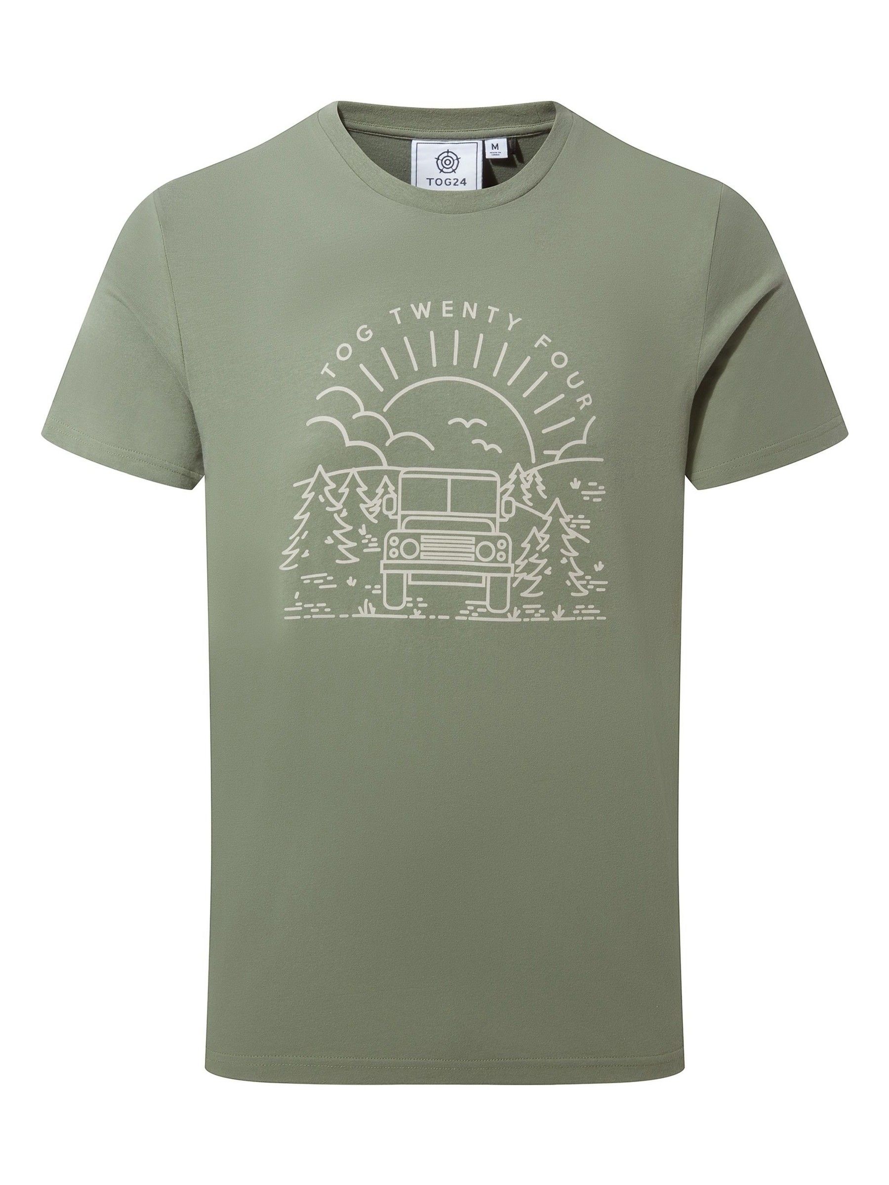 Buy Tog 24 Green 100% Cotton Fowler T-Shirt from the Next UK online shop