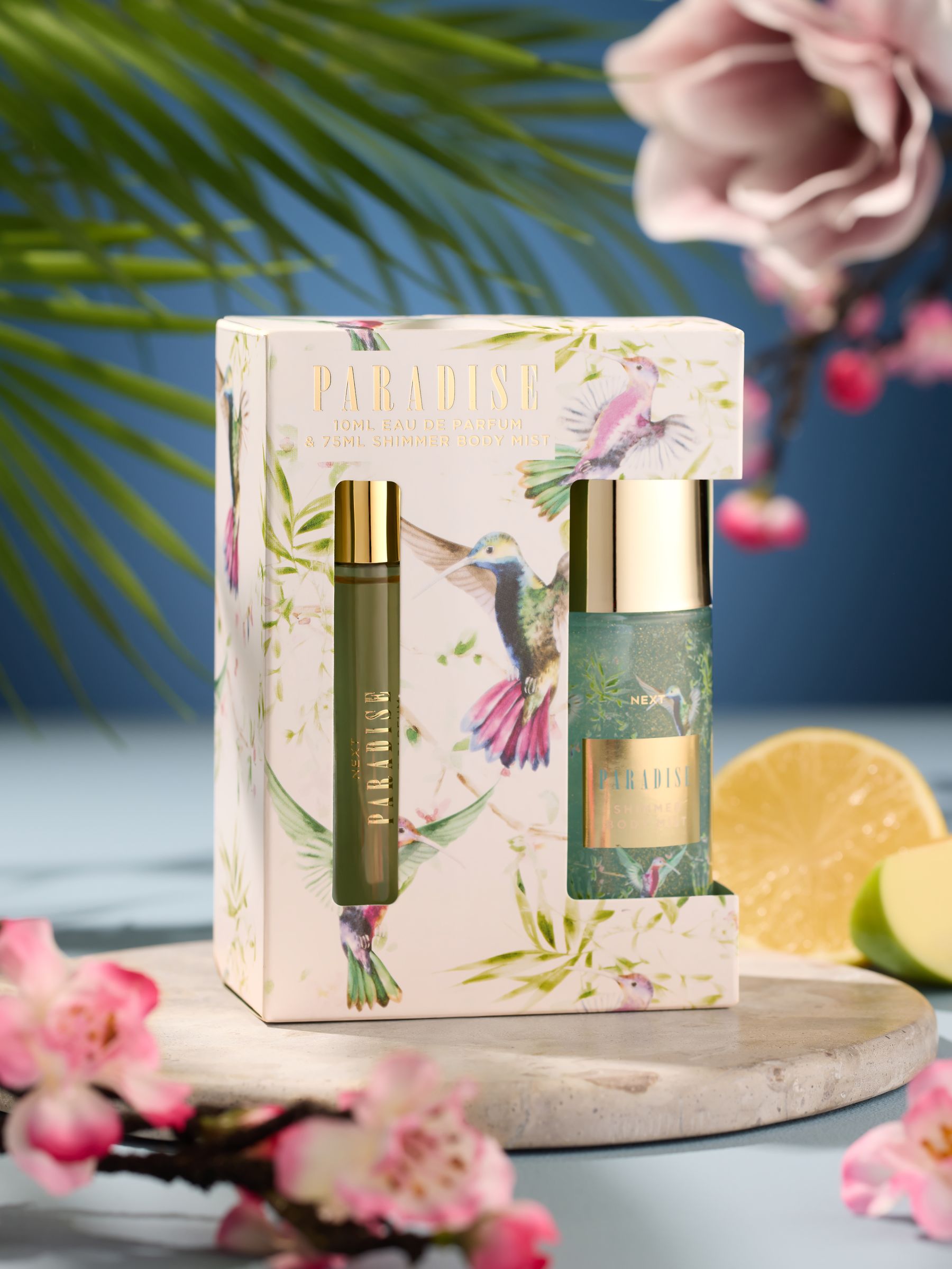 Buy Paradise 10ml Perfume and 75ml Shimmer Body Mist Gift Set from the ...