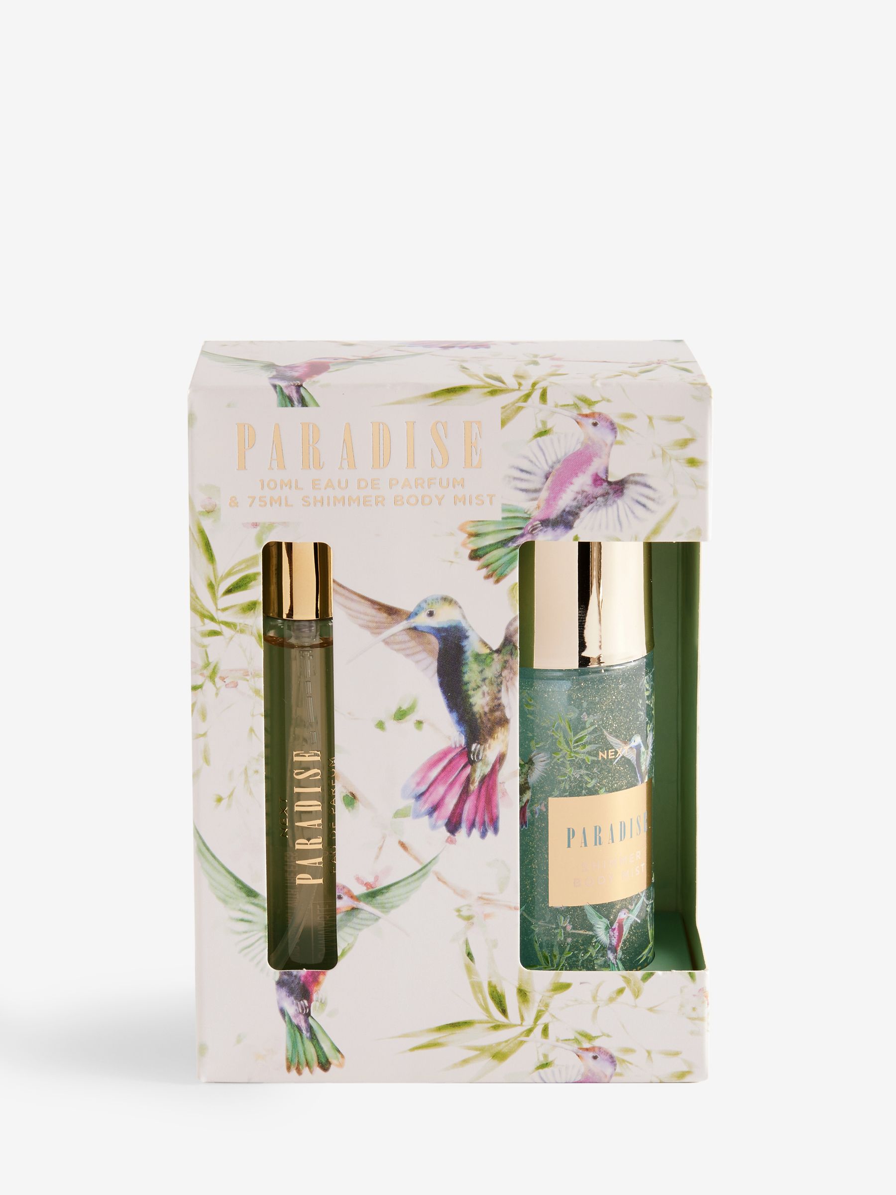 Buy Paradise 10ml Perfume and 75ml Shimmer Body Mist Gift Set from the ...