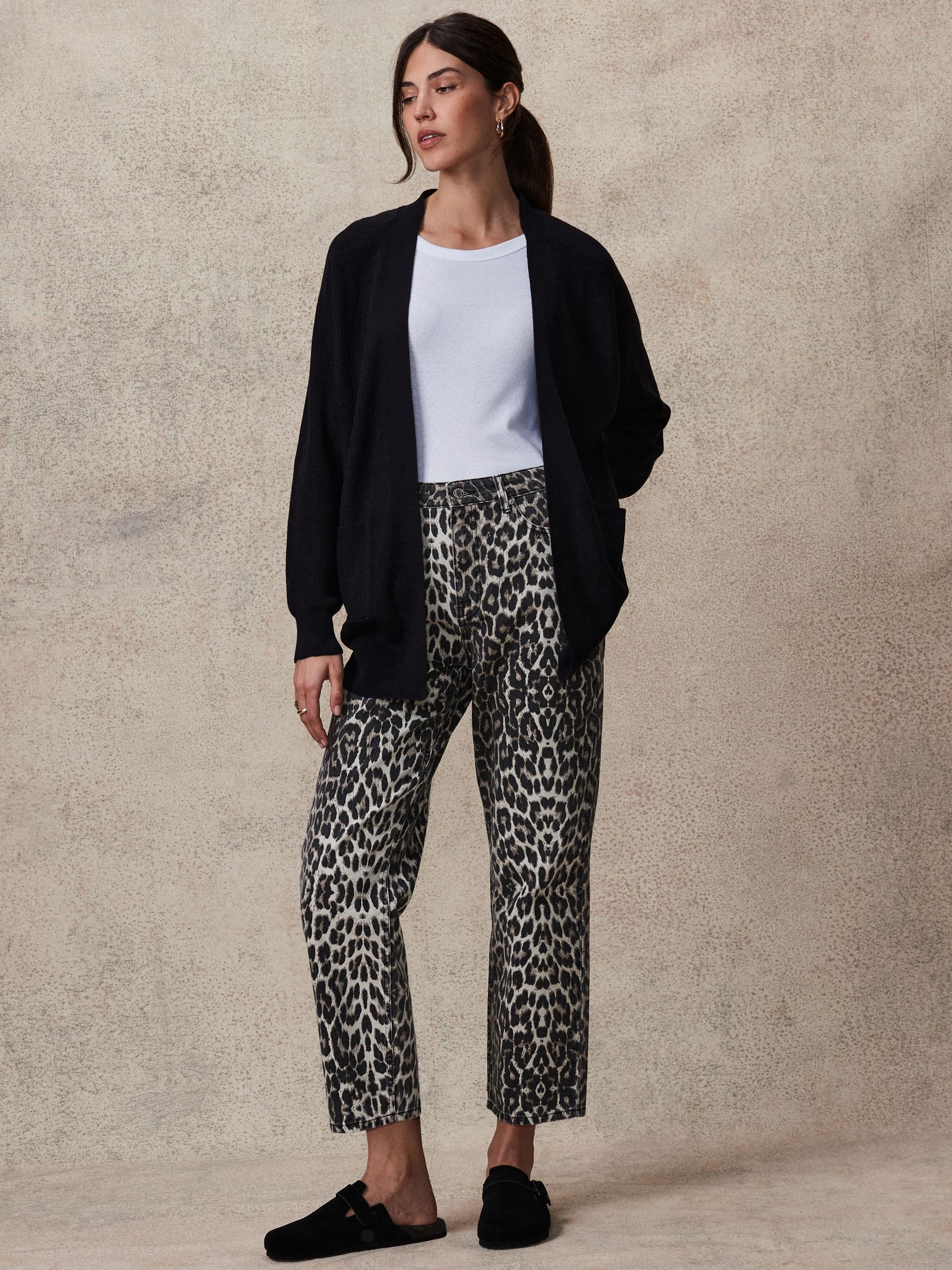 Buy Black Soft Touch Cosy Knit Longline Cardigan from Next United Arab ...