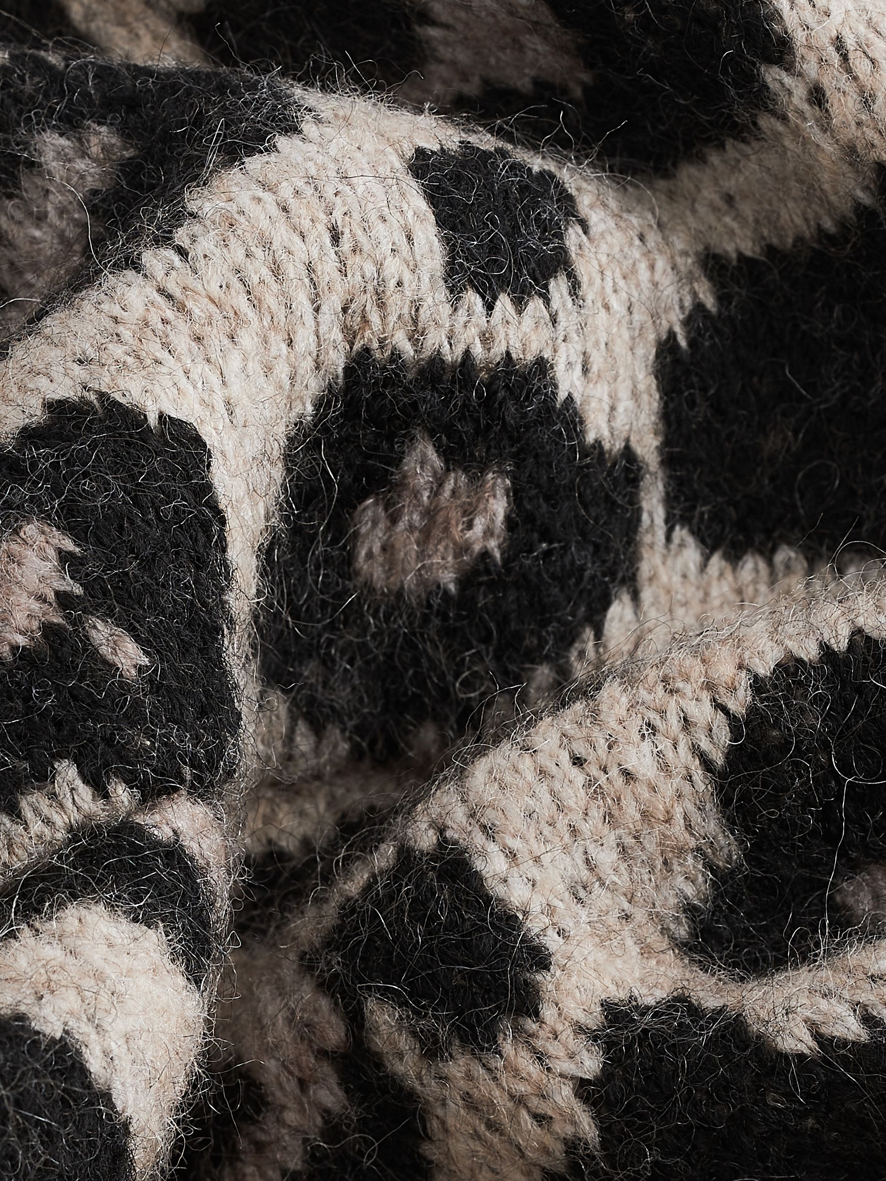 Buy Neutral Brown Leopard Animal Soft Touch Button Up Pocket Knitted ...
