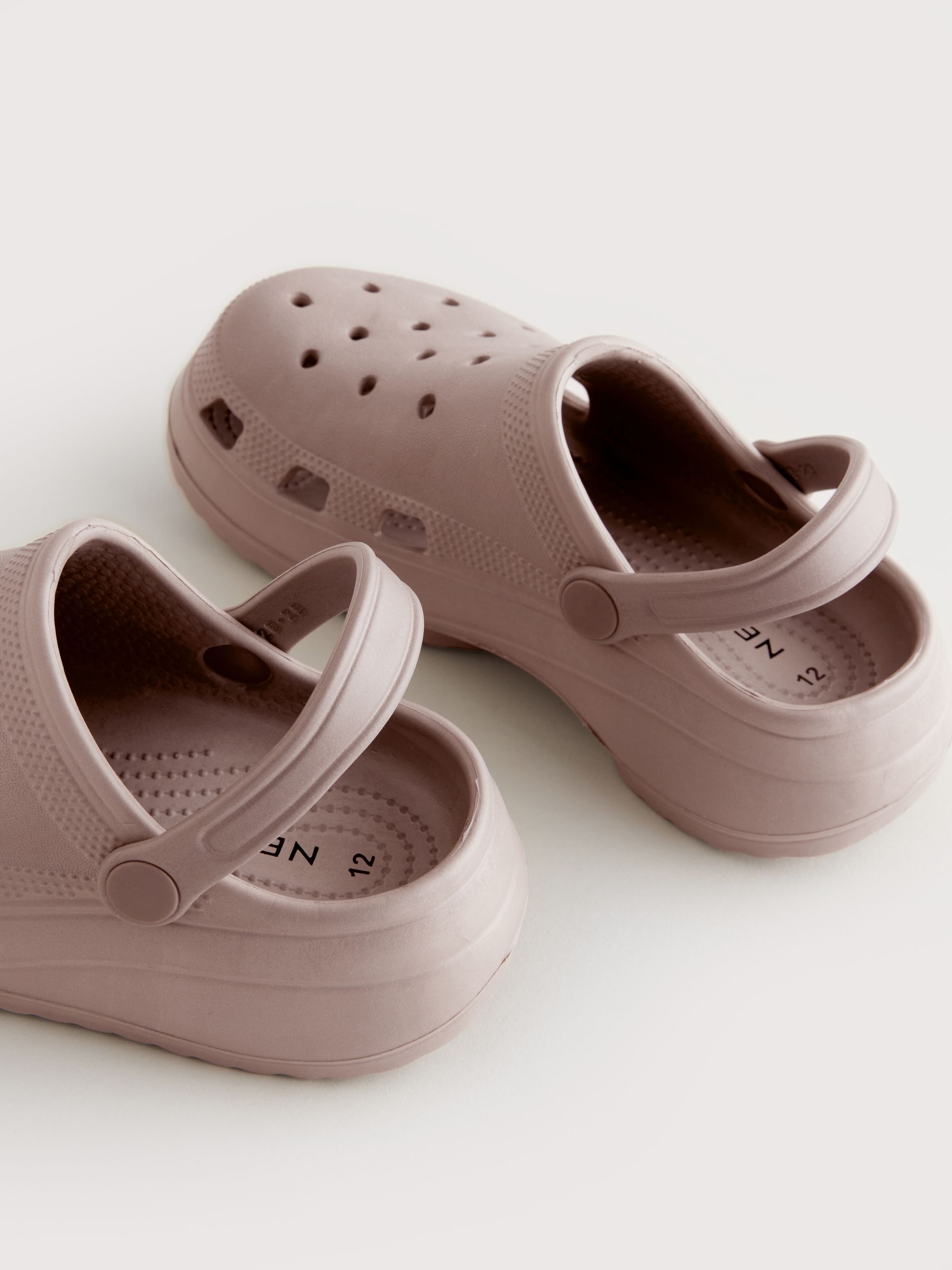 Buy Taupe Brown Chunky Clogs from the Next UK online shop