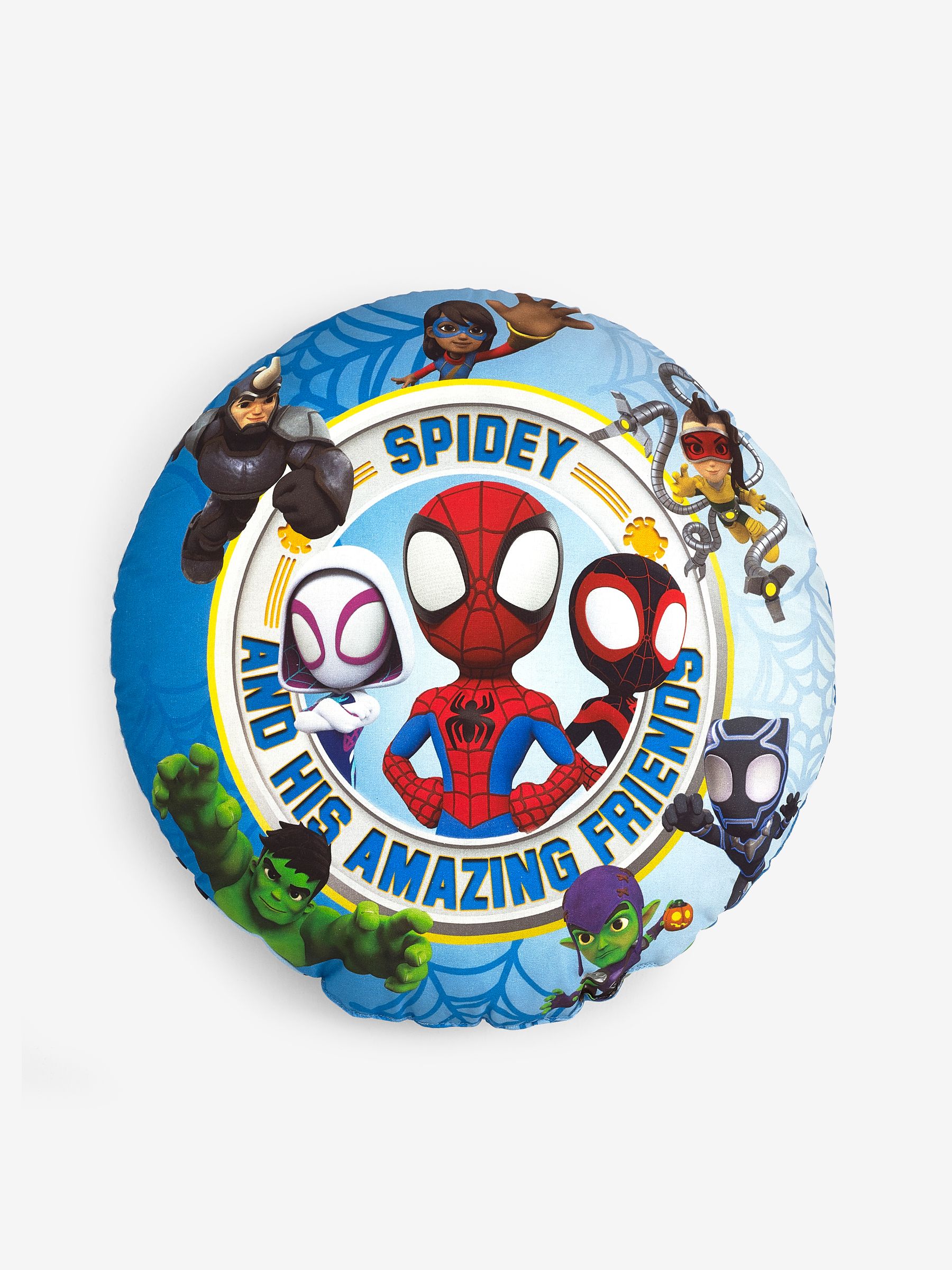 Buy Blue Spidey and His Amazing Friends 100% Cotton Cushion from Next ...