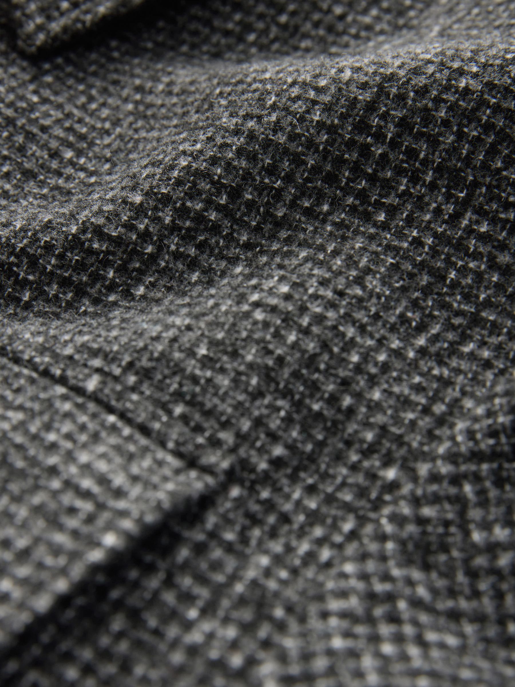 Buy Charcoal Grey Brushed Check Shacket from the Next UK online shop