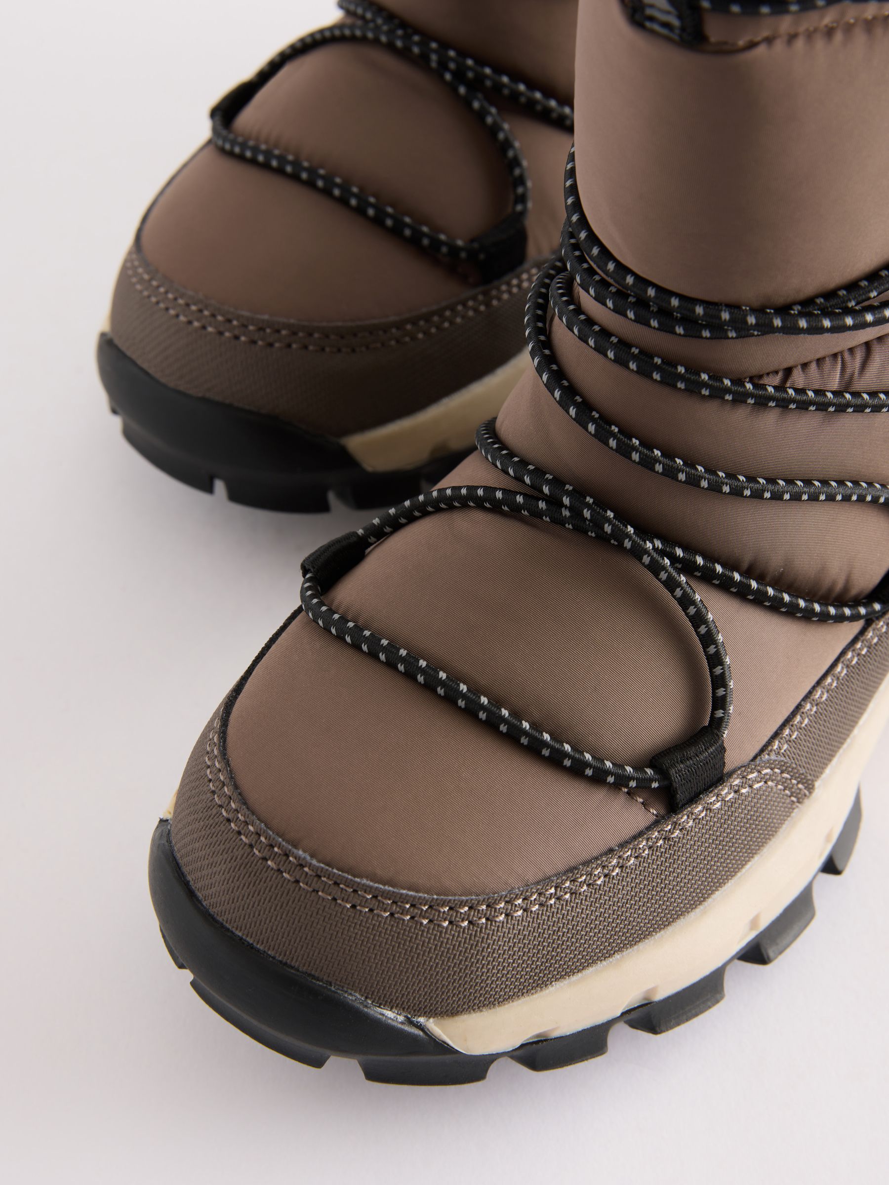 Buy Neutral Waterproof Bungee Cord Snow Boots from the Next UK online shop