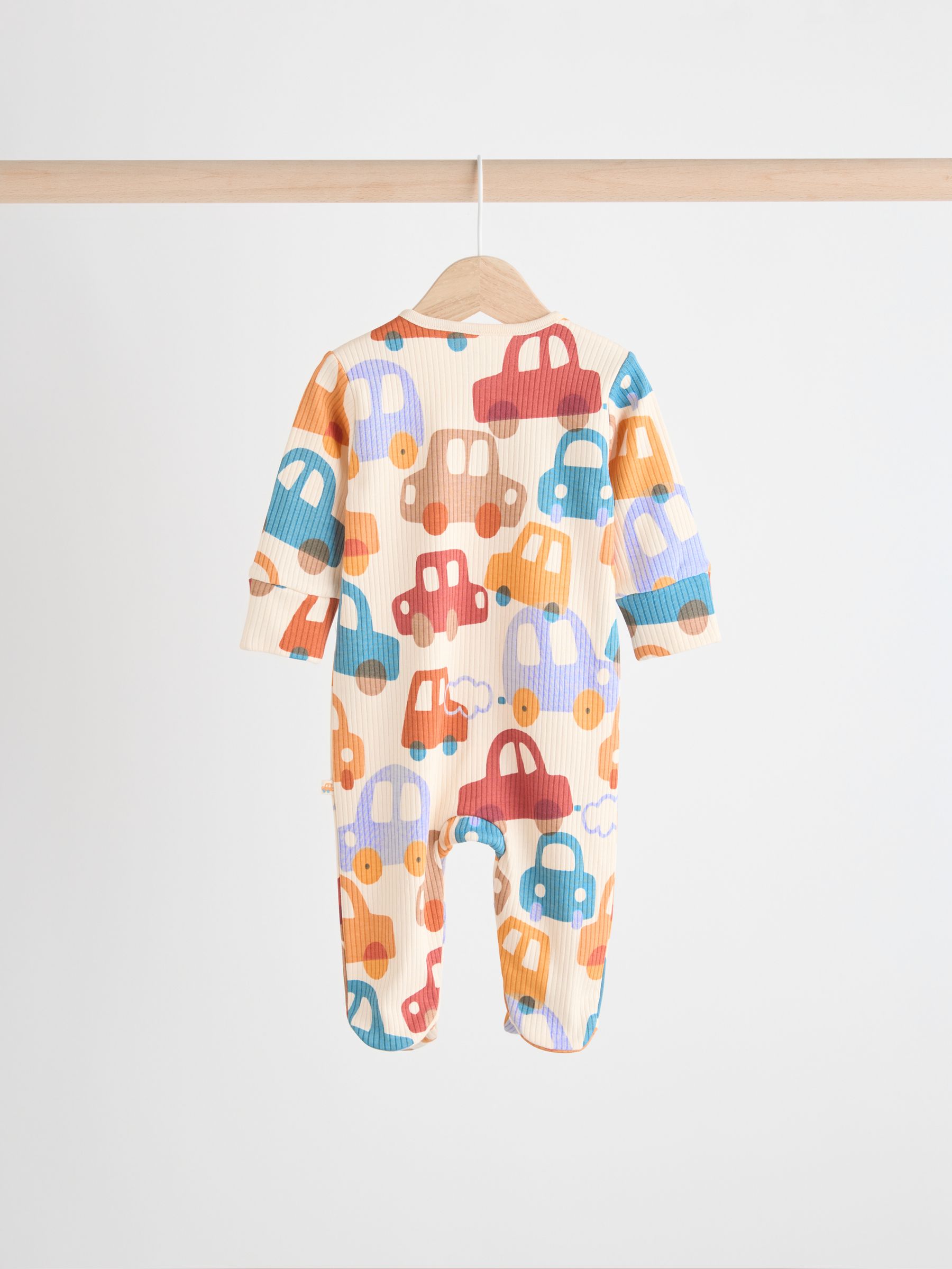 Buy Bright Baby 2 Way Zip Sleepsuits 3 Pack (0mths-2yrs) from the Next ...