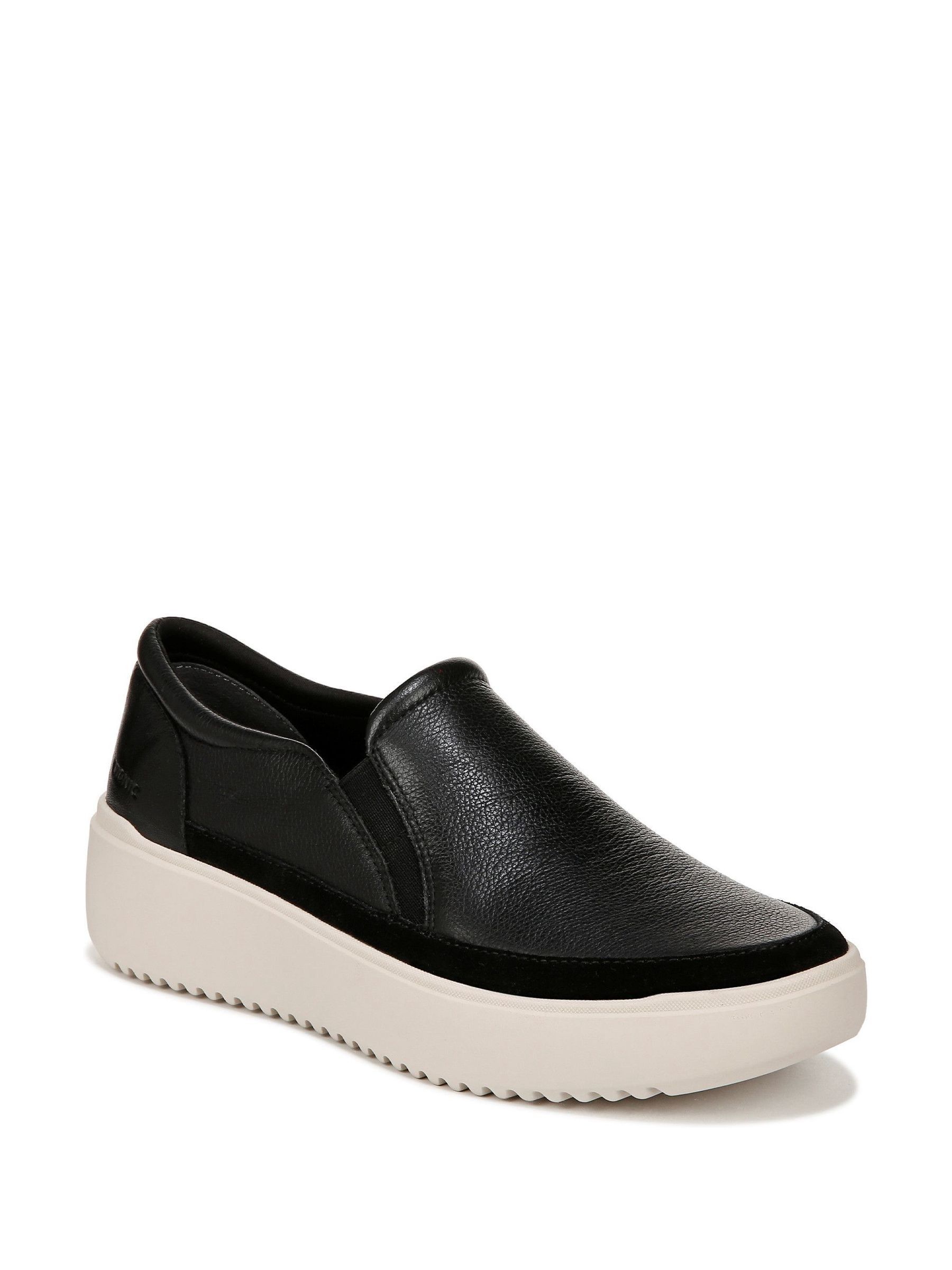 Buy Vionic Black Kearny Wide Fit Slip-On Trainers from the Next UK ...