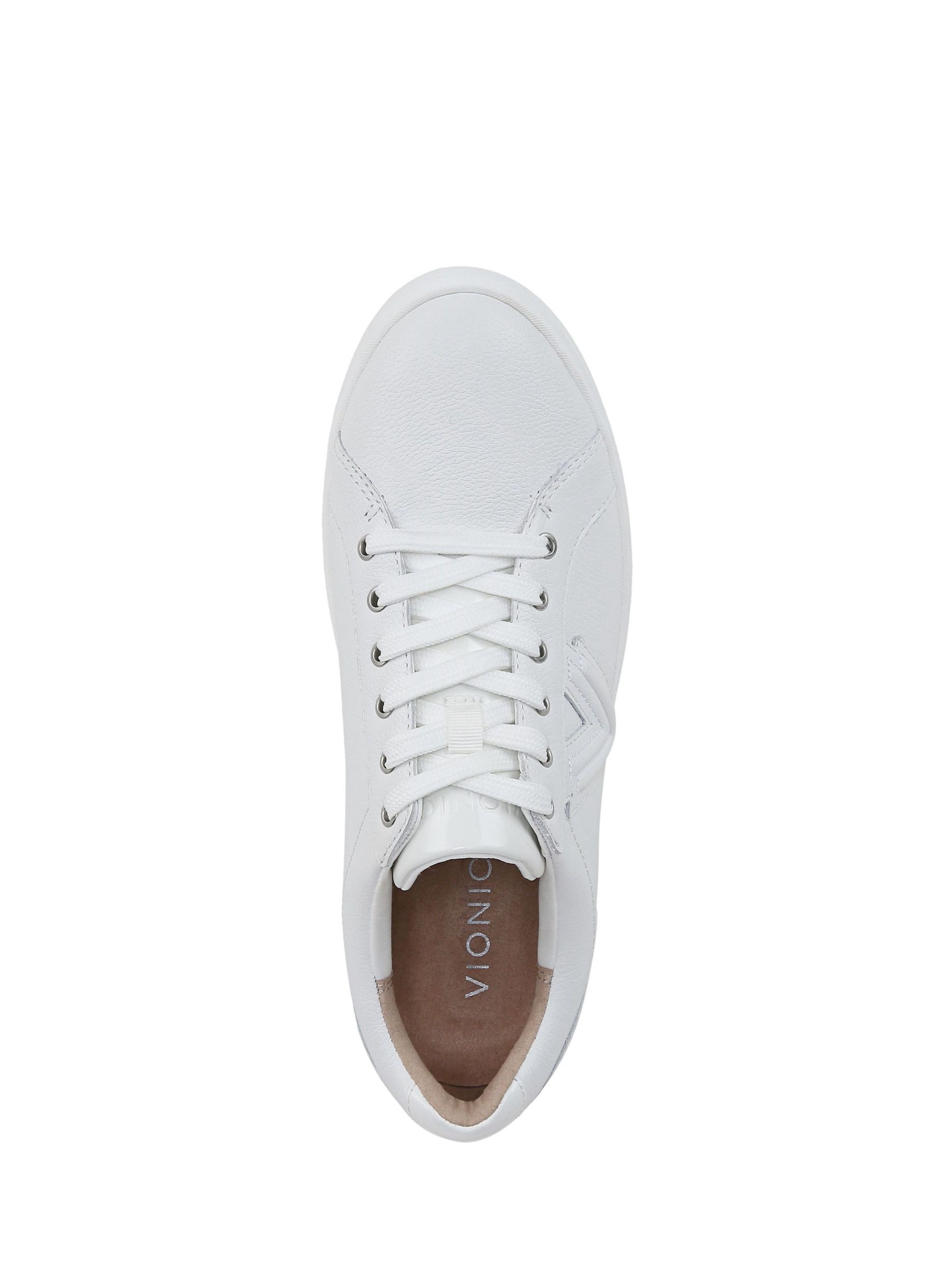Buy Vionic White Wide Fit Kearny Arch Support Trainers from the Next UK ...