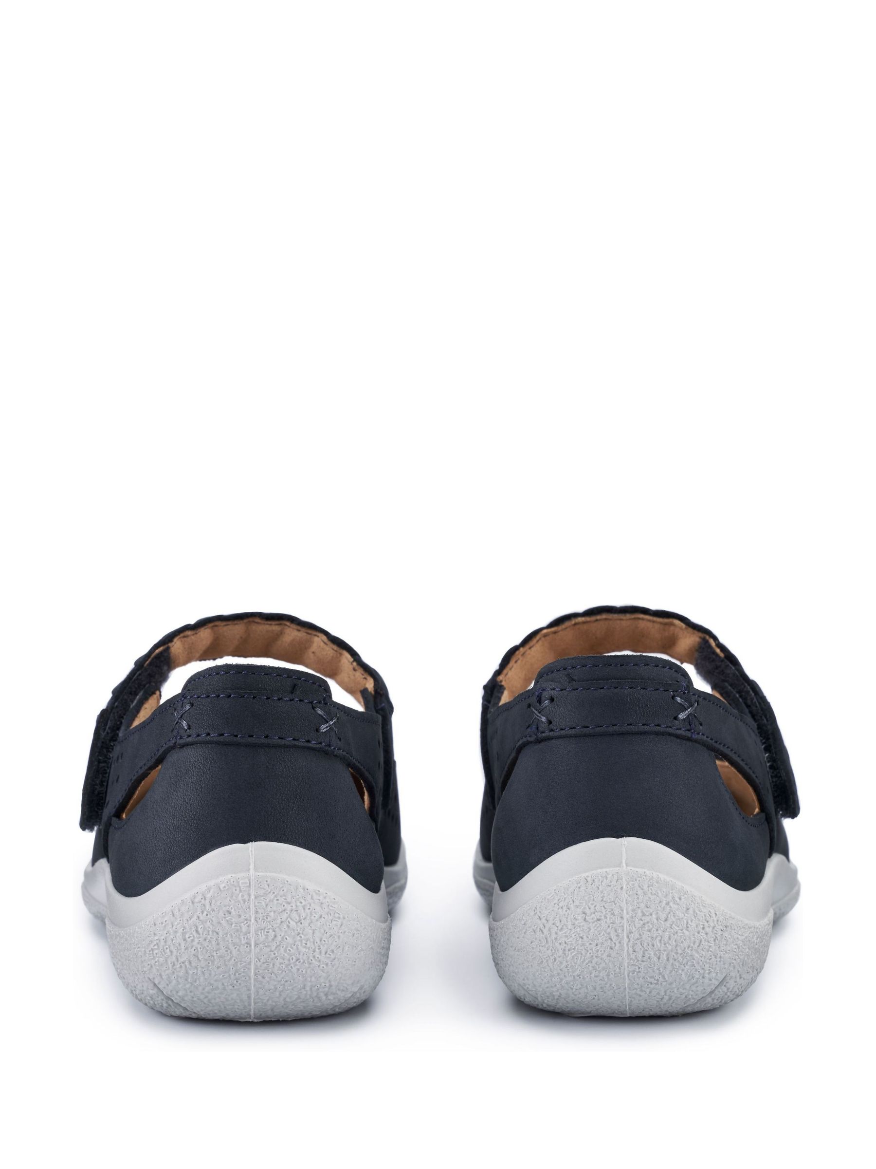 Buy Hotter Blue Quake II Touch Fastening Wide Fit Shoes from the Next ...